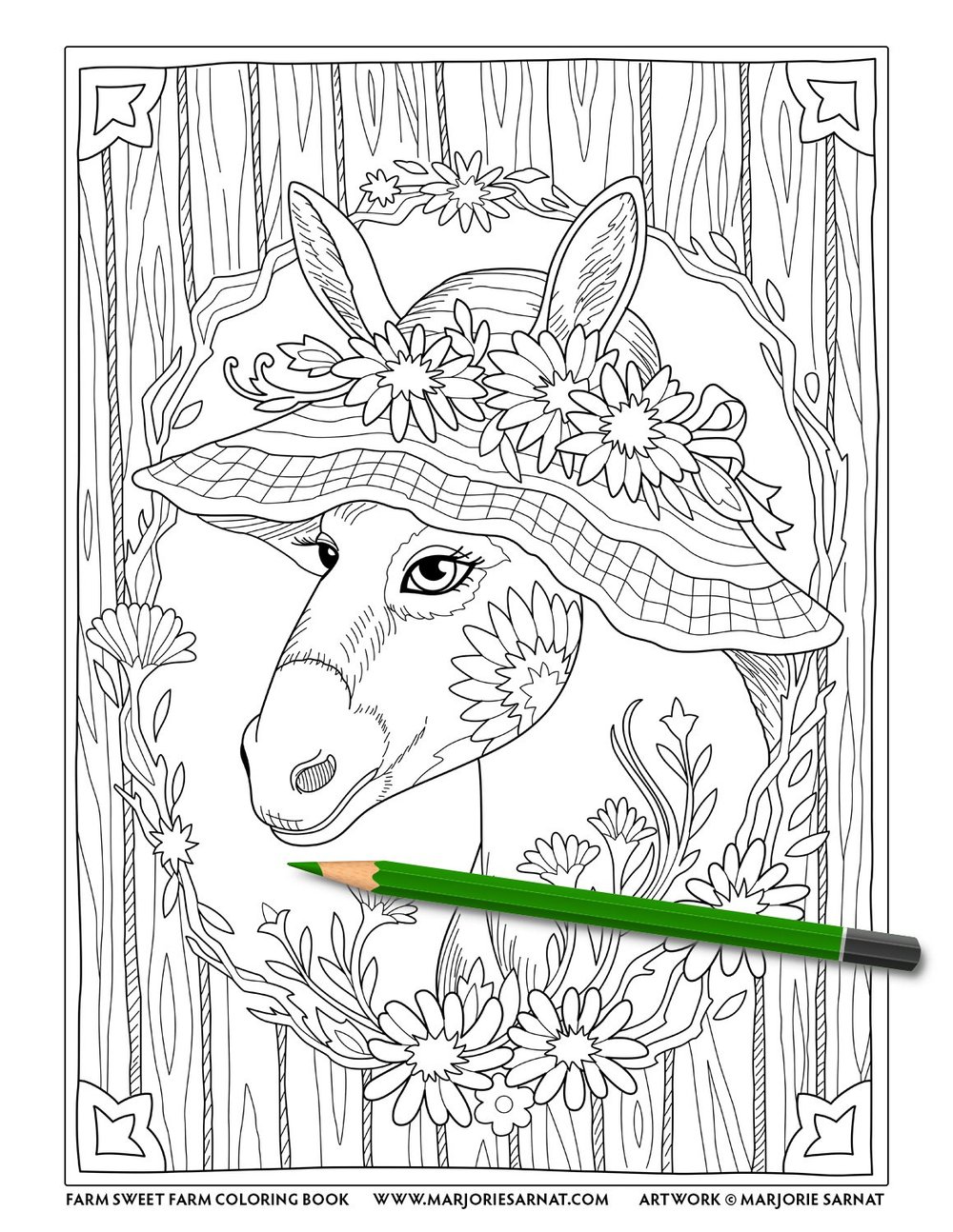 Hayride Coloring Pages