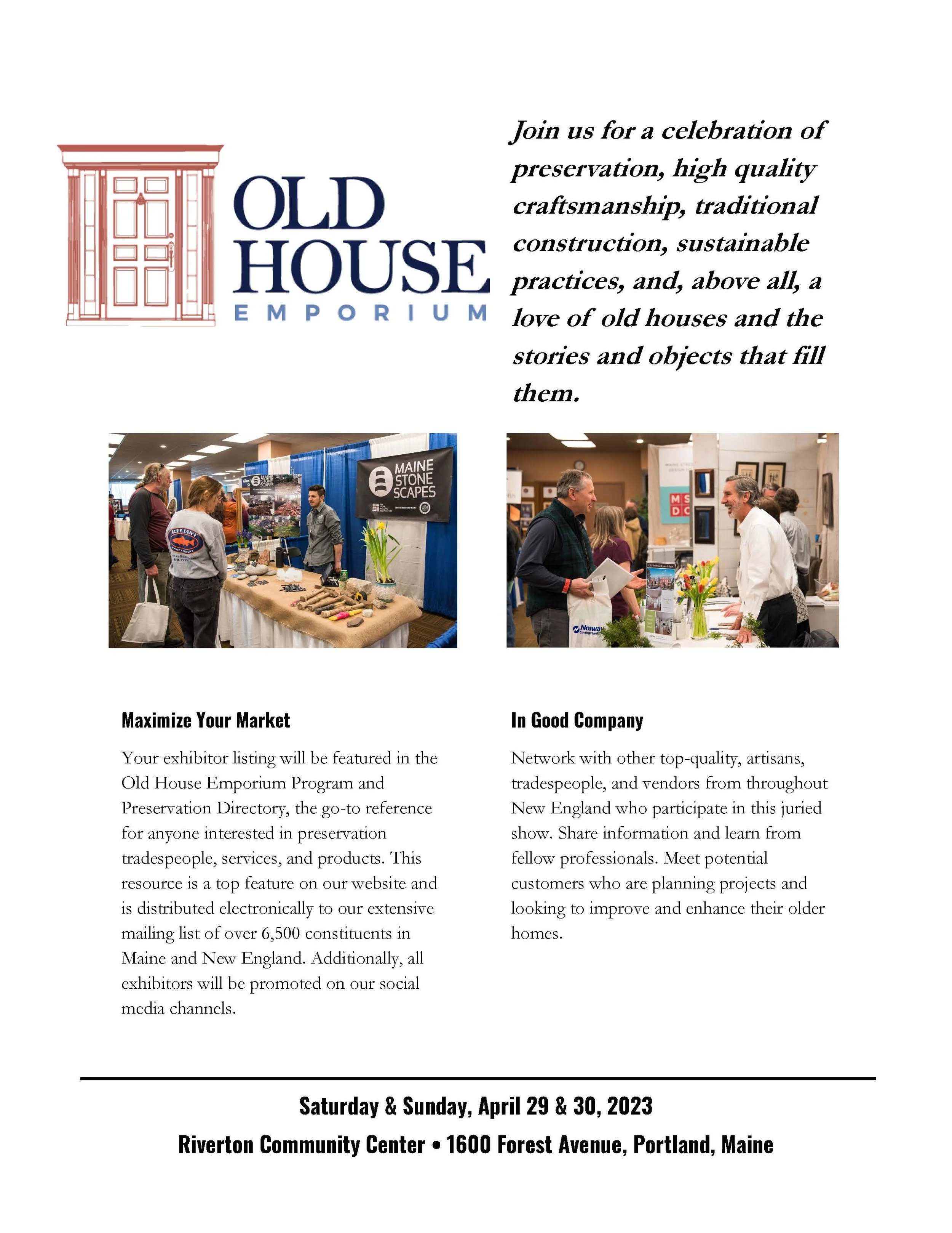 Greater Portland Landmarks - OHE 2023