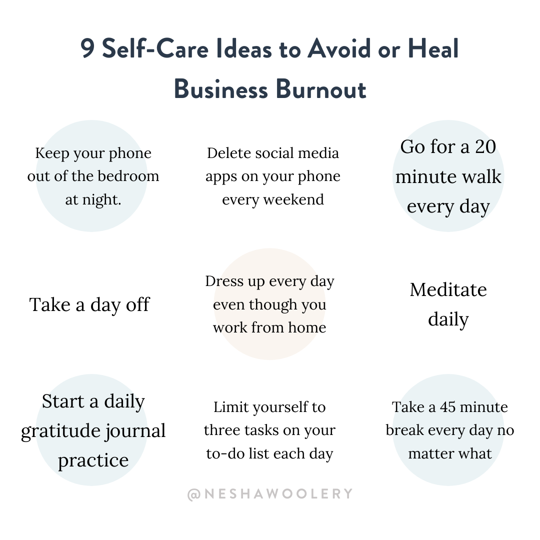 How to Recognize & Avoid Business Burnout — Nesha Woolery