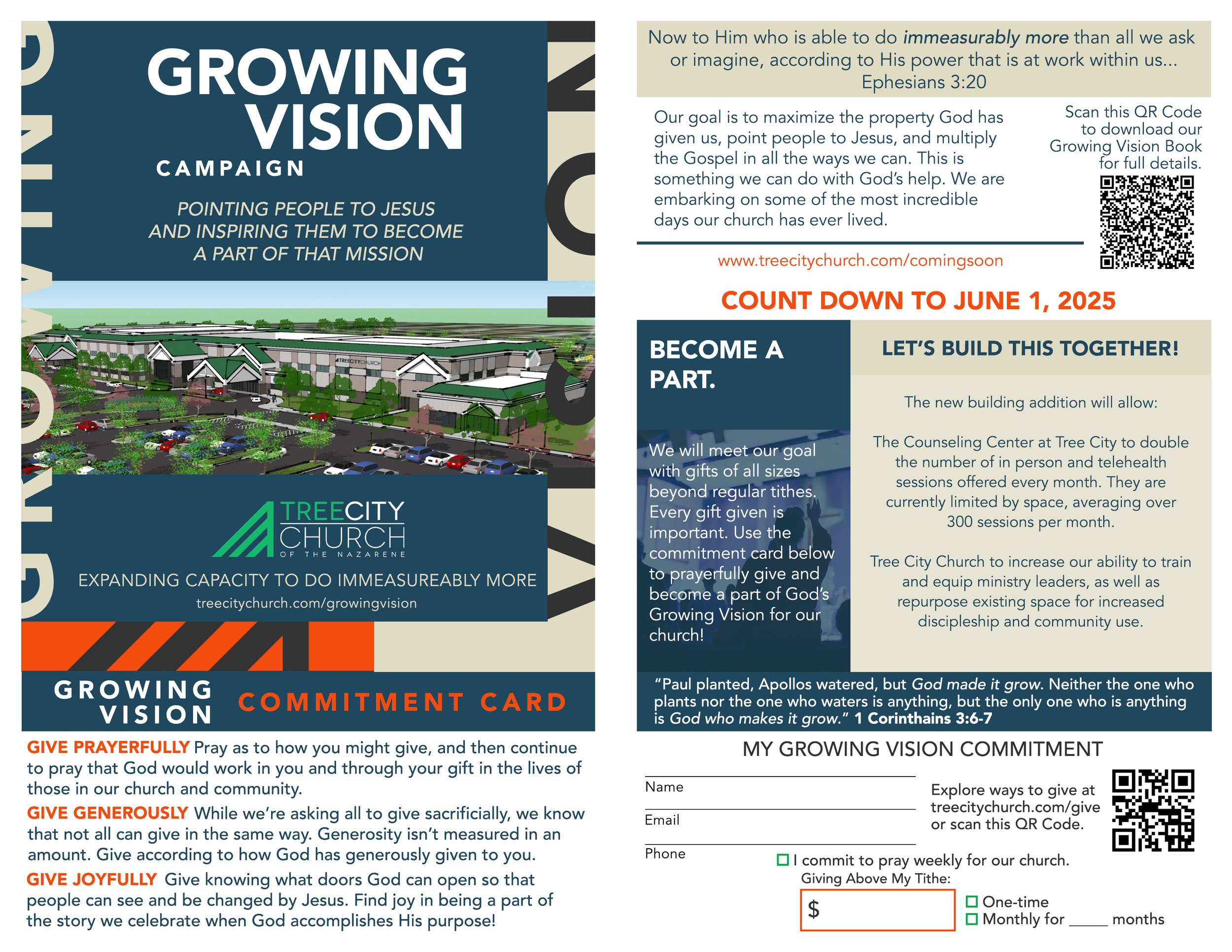 Growing Vision — Tree City Church