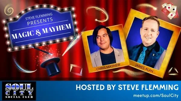 Magic and Mayhem - November 26 — James Alan - Magic for Grownups