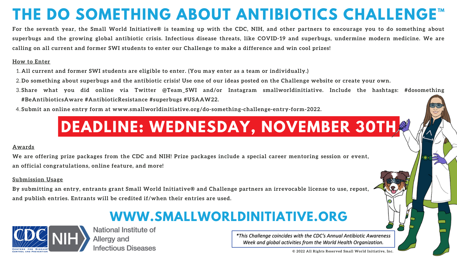 The Do Something About Antibiotics Challenge — Small World Initiative