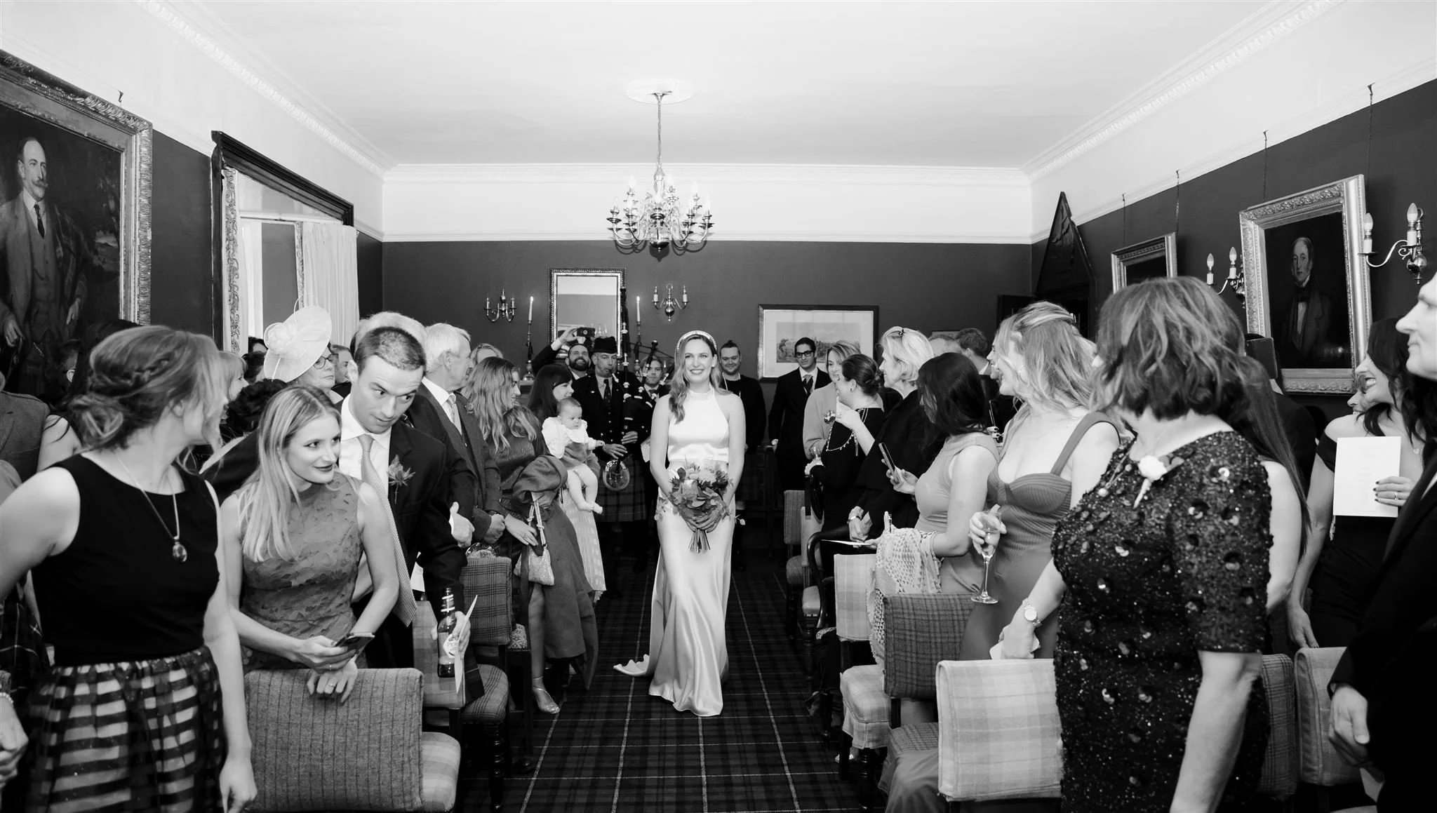 A Romantic Country House Wedding in Scotland | Lunga House Estate ...