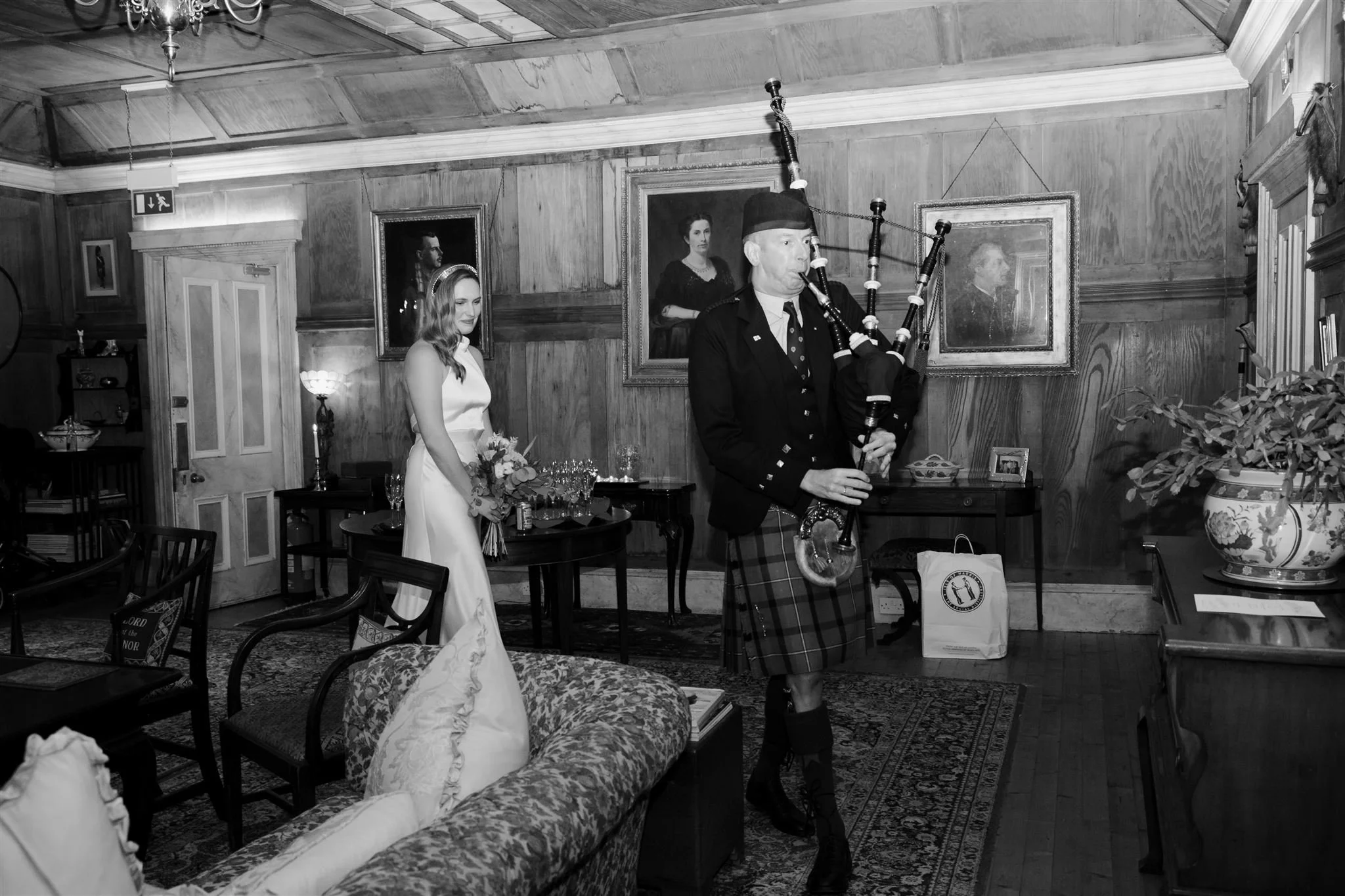 A Romantic Country House Wedding in Scotland | Lunga House Estate ...