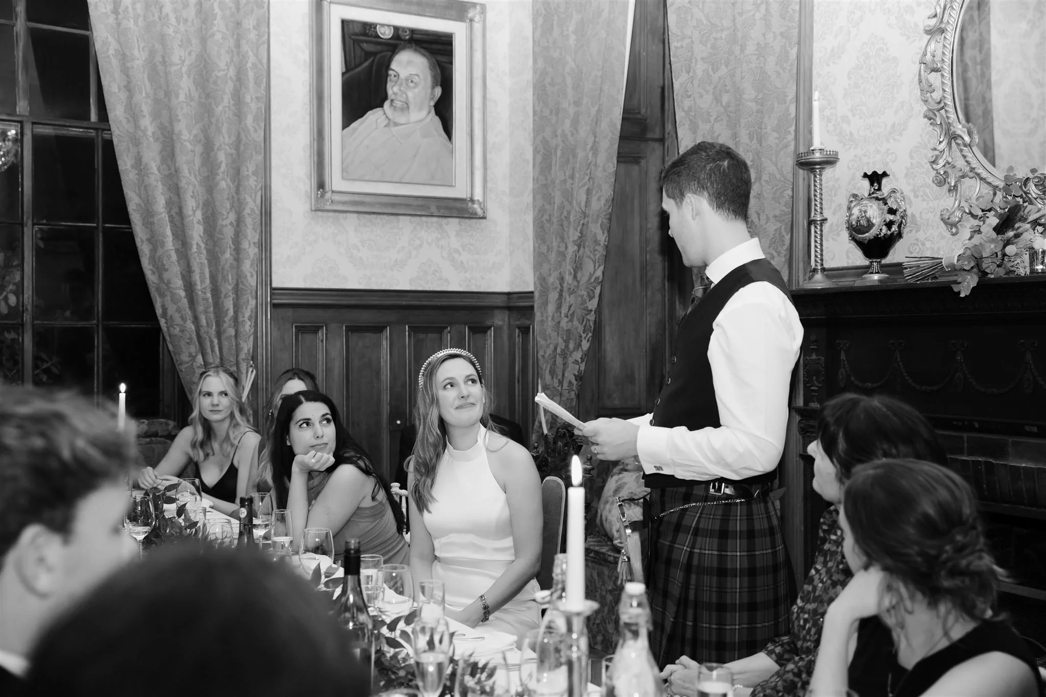 A Romantic Country House Wedding in Scotland | Lunga House Estate ...