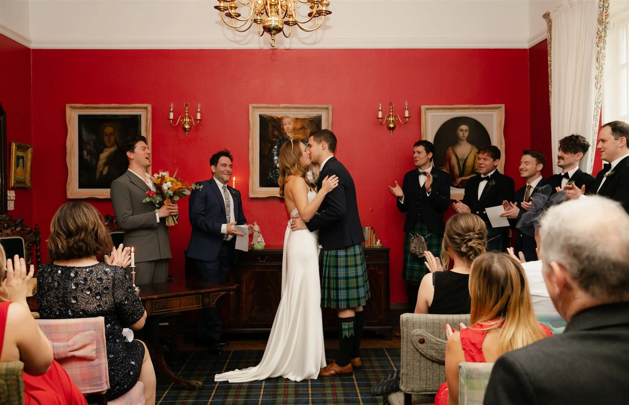 A Romantic Country House Wedding in Scotland | Lunga House Estate ...