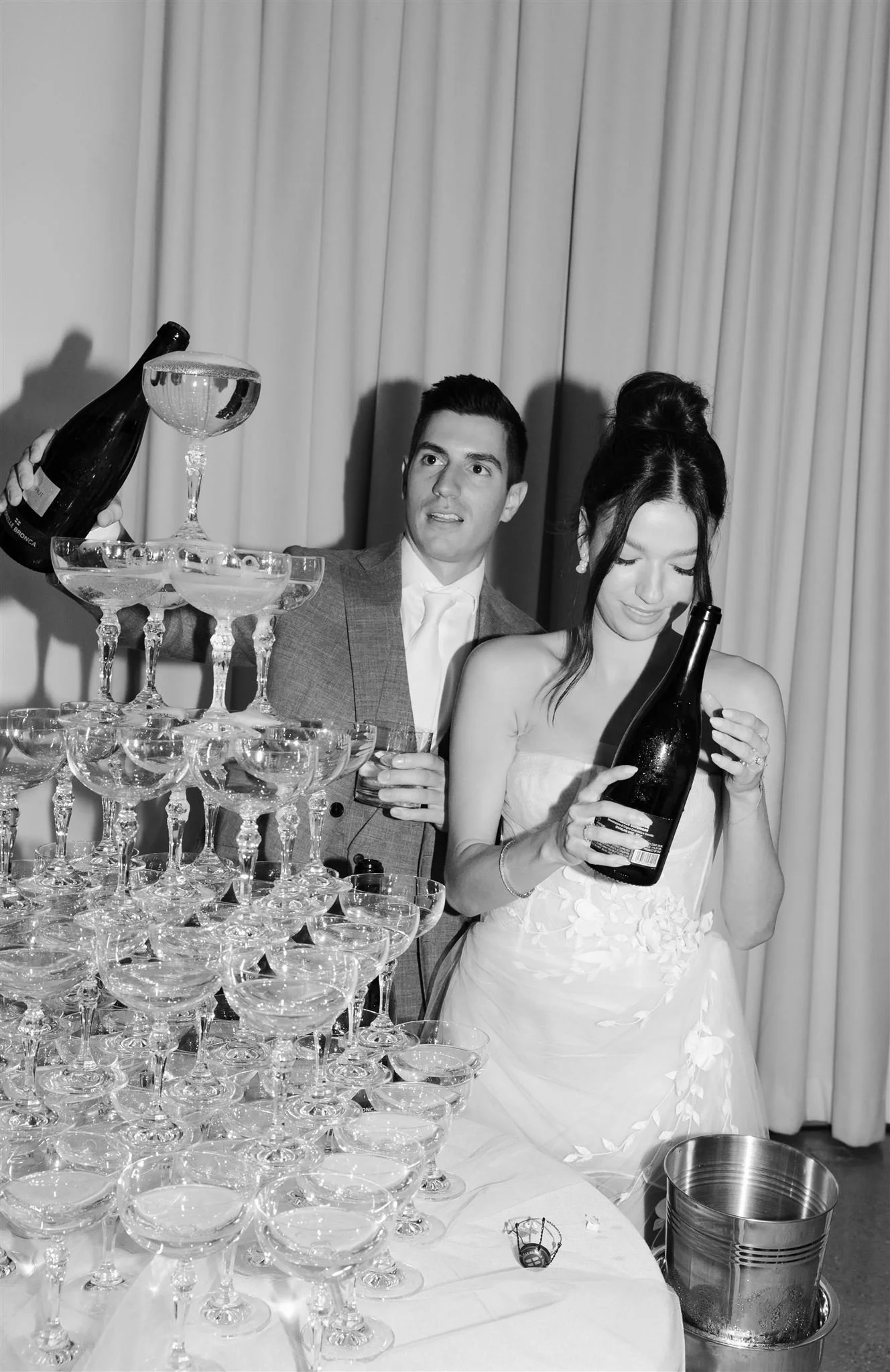 A Chic Wedding Reception at Chez Wedding Venue | Chicago Wedding ...