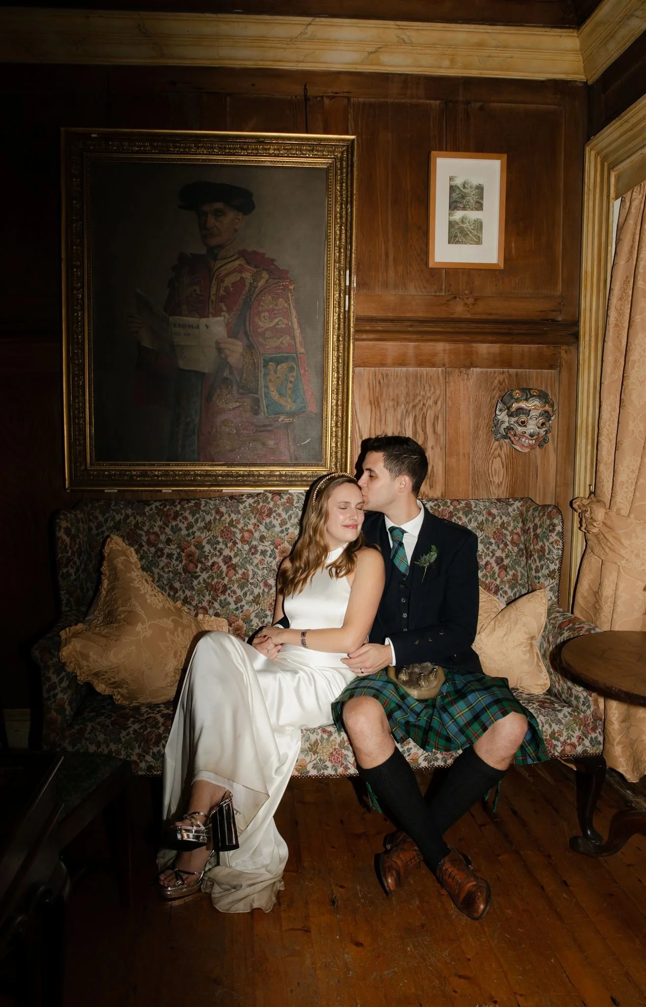 A Romantic Country House Wedding in Scotland | Lunga House Estate ...