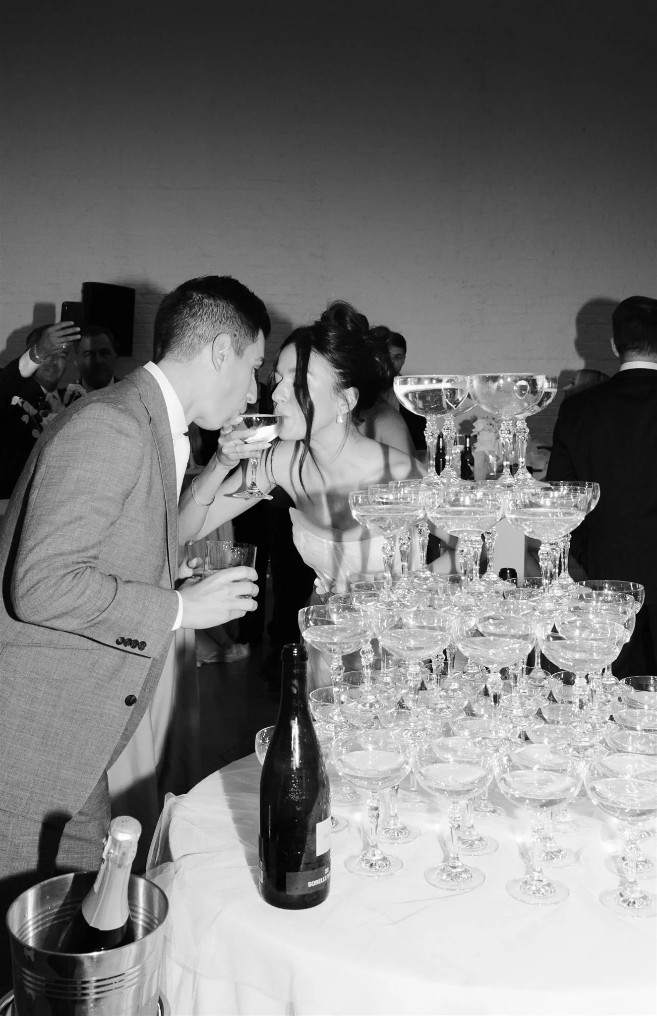 A Chic Wedding Reception at Chez Wedding Venue | Chicago Wedding ...