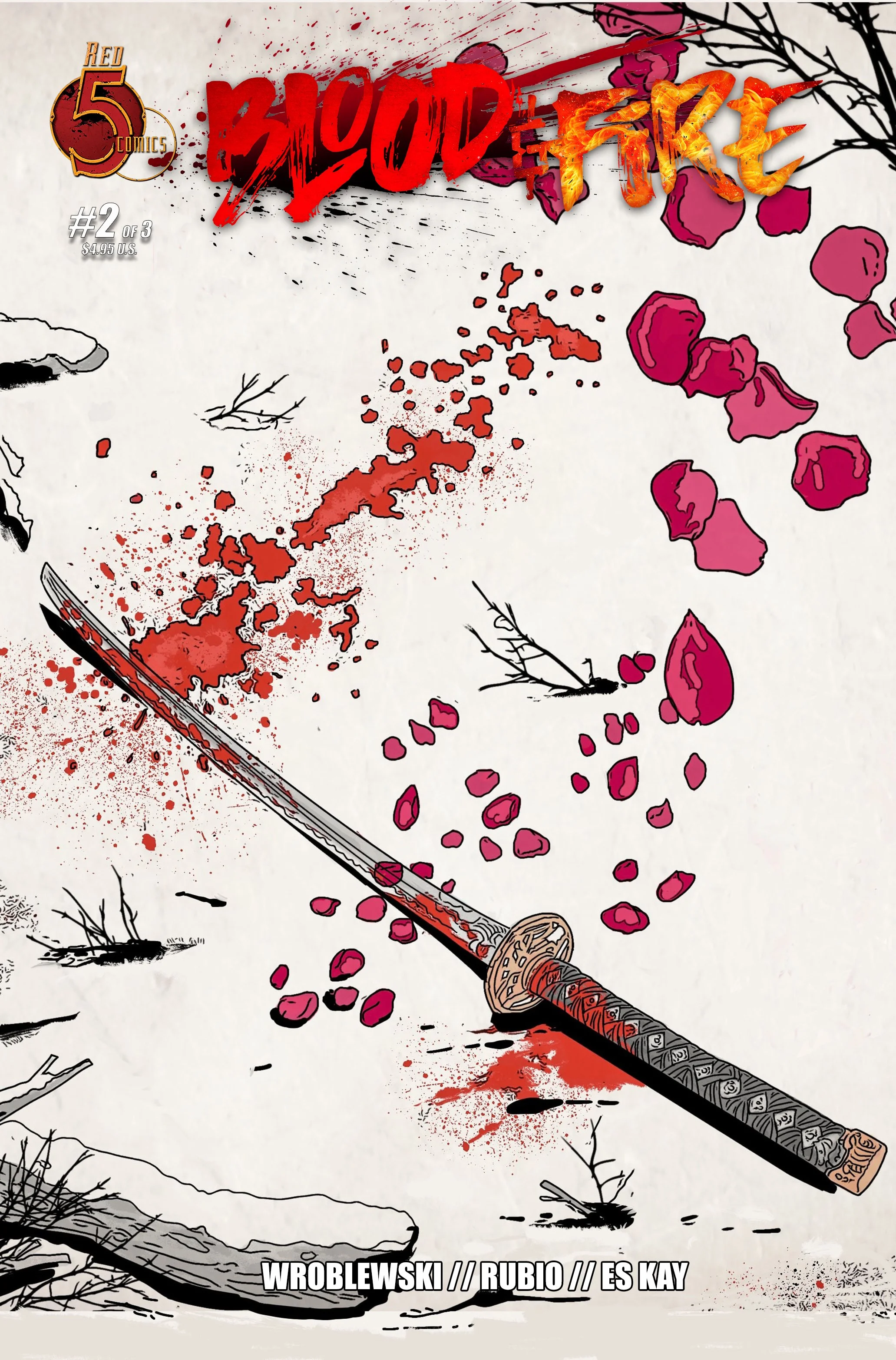 Blood & Fire — Red 5 Comics
