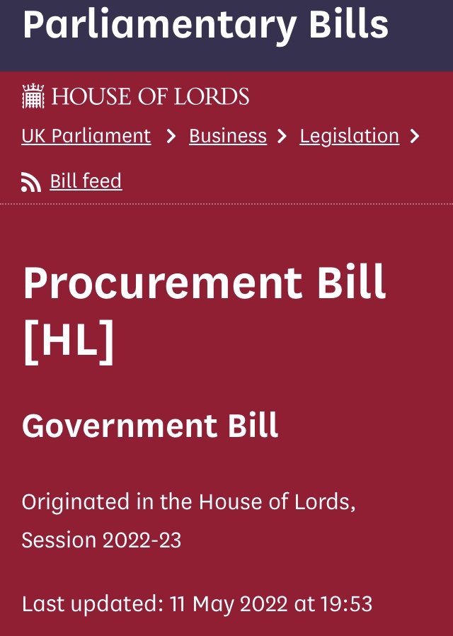 Not a hot take on the UK's Procurement Bill — How to Crack a Nut