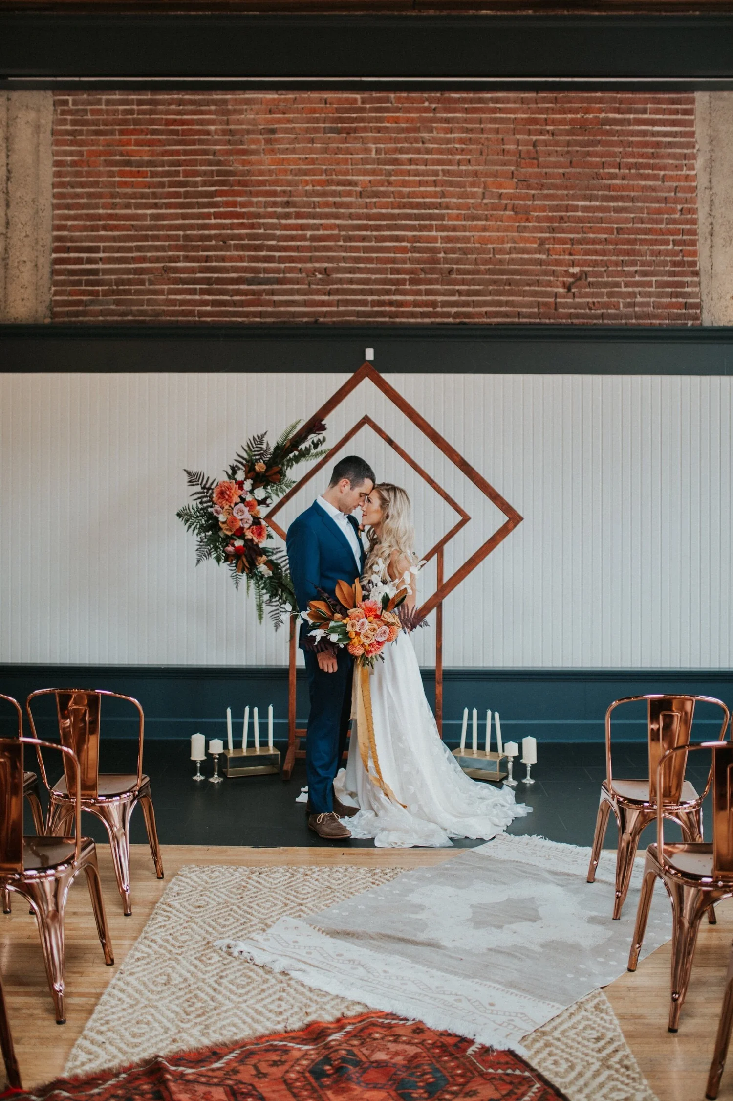 Modern Geometric Portland Design — For The Good Weddings and Events