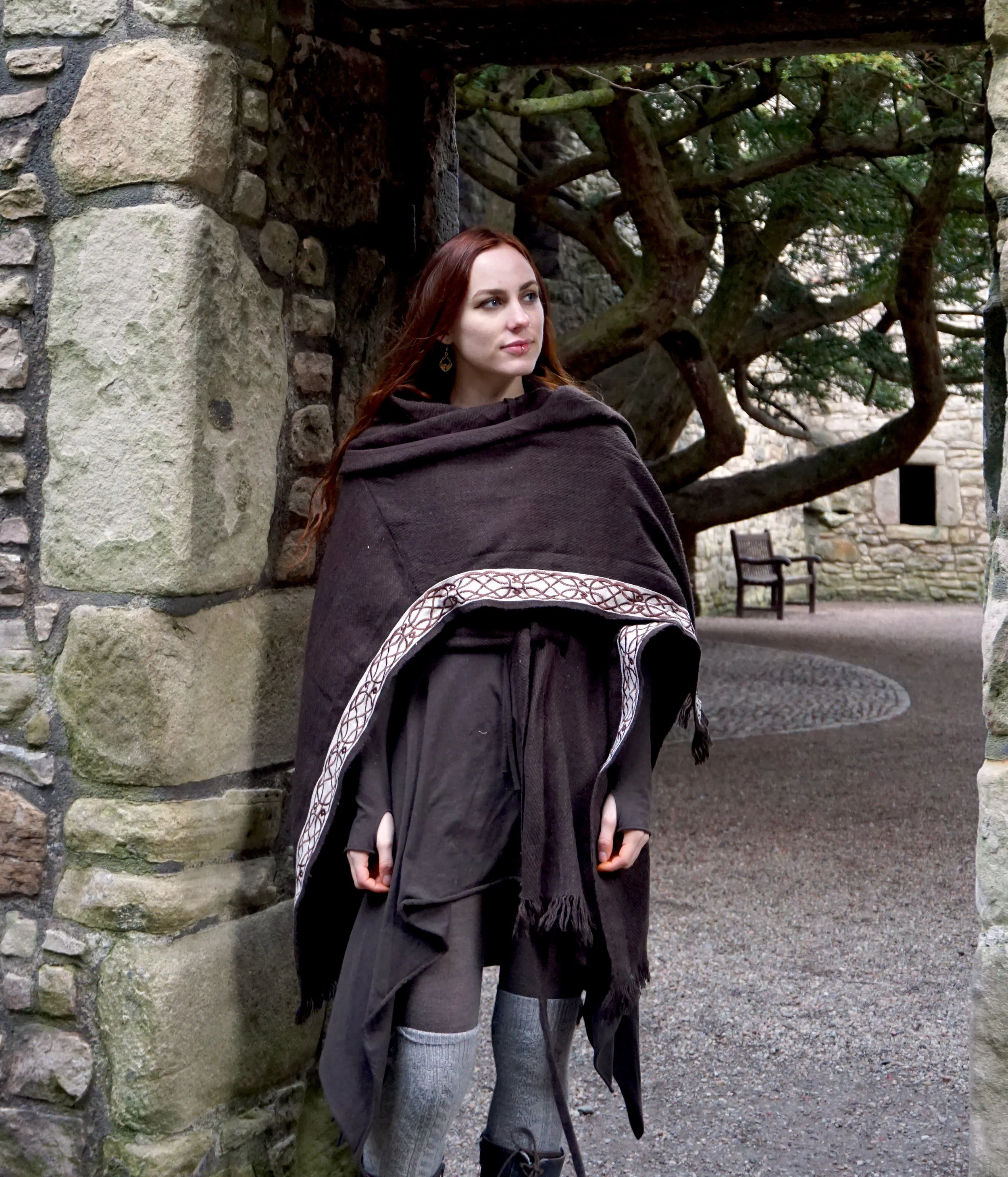 Druid Cape. Winter Cloaks For Sale. Cloak Women — Celtic Fusion ...