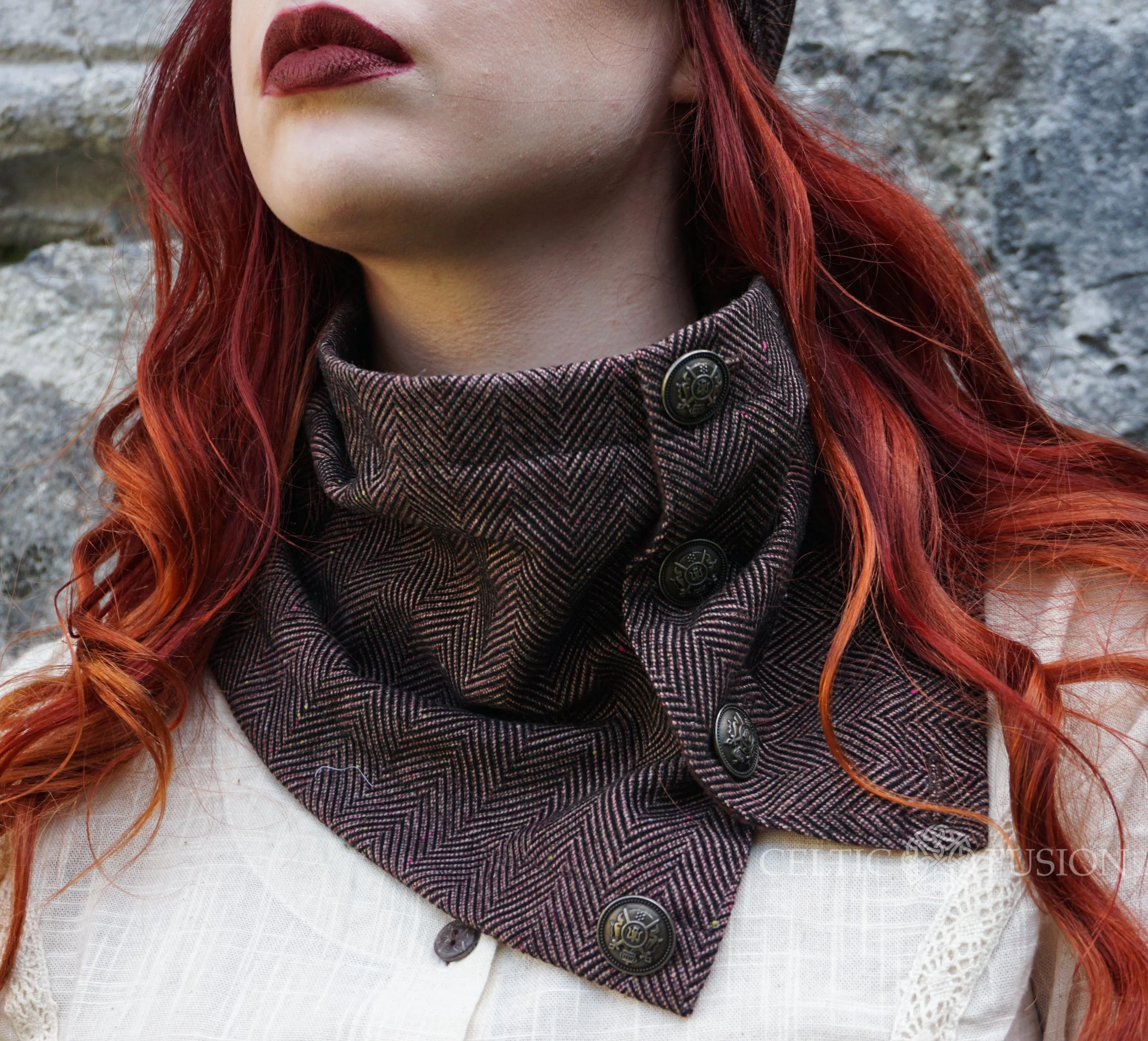 Tweed Collars. Tweed Accesories by Celtic Fusion — Celtic Fusion ...