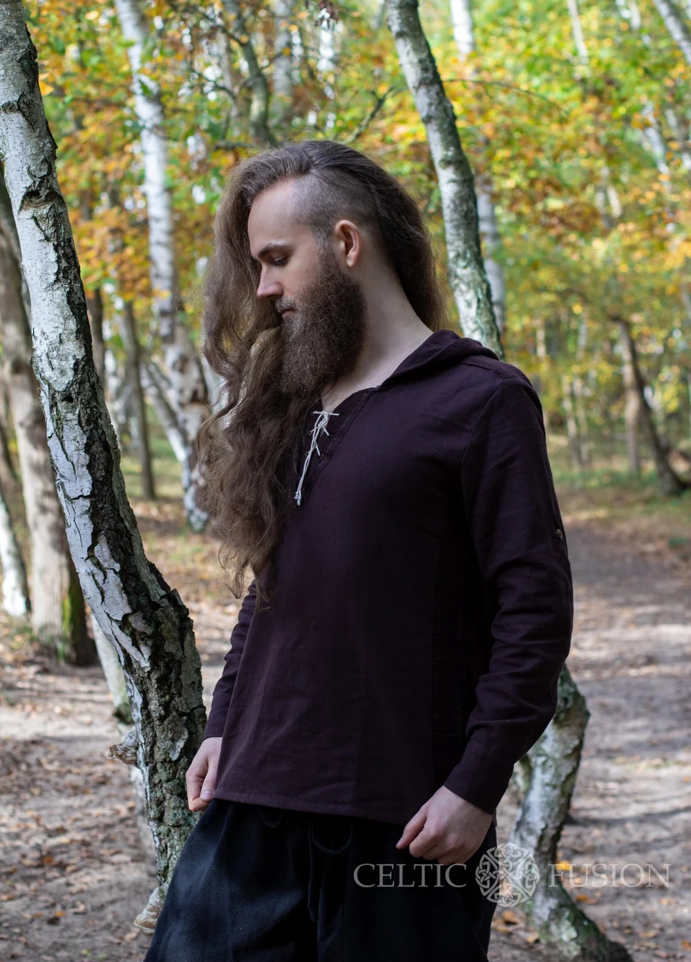 Mens Hooded Tunic