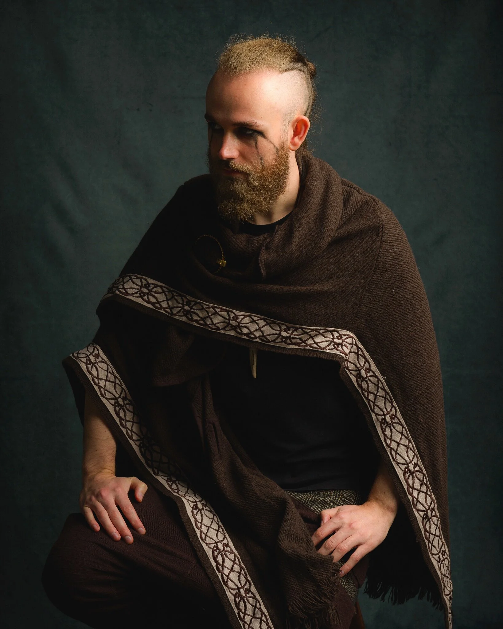 Dark and Earthy Cape — Celtic Fusion ~ Folklore Clothing