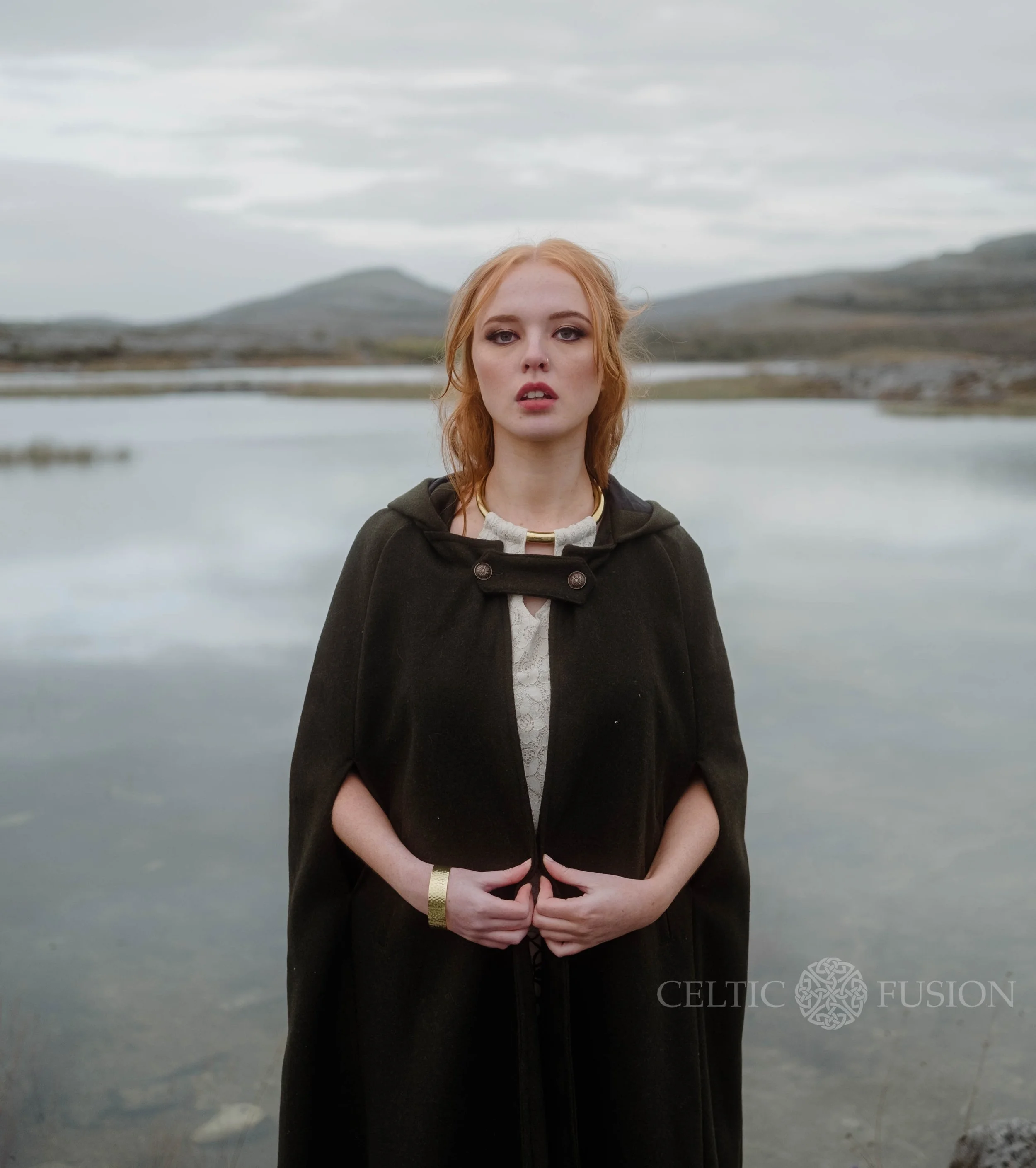 Maxi-hooded-cloak — Celtic Fusion ~ Folklore Clothing