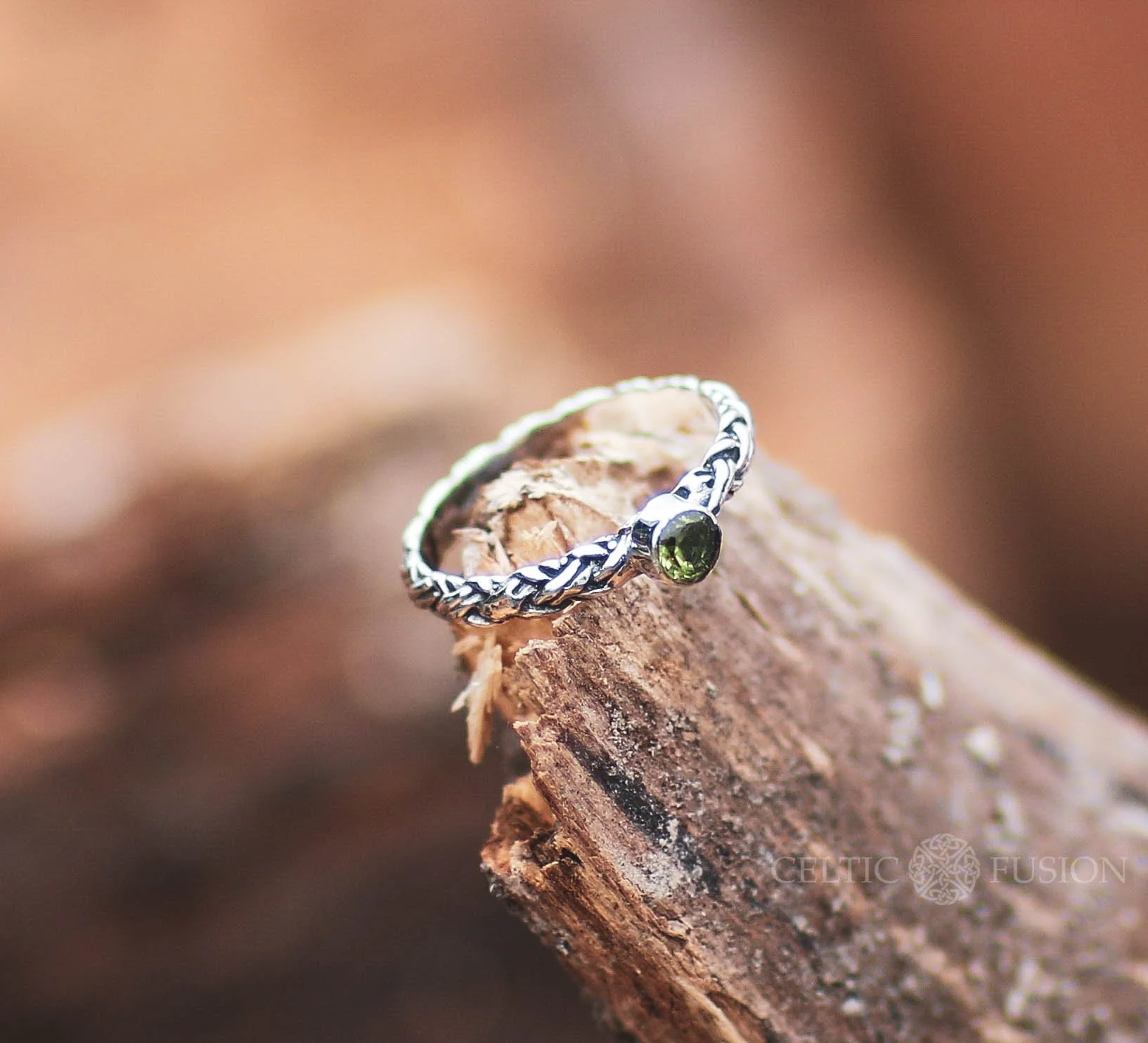 Labradorite Stag Ring — Celtic Fusion ~ Folklore Clothing