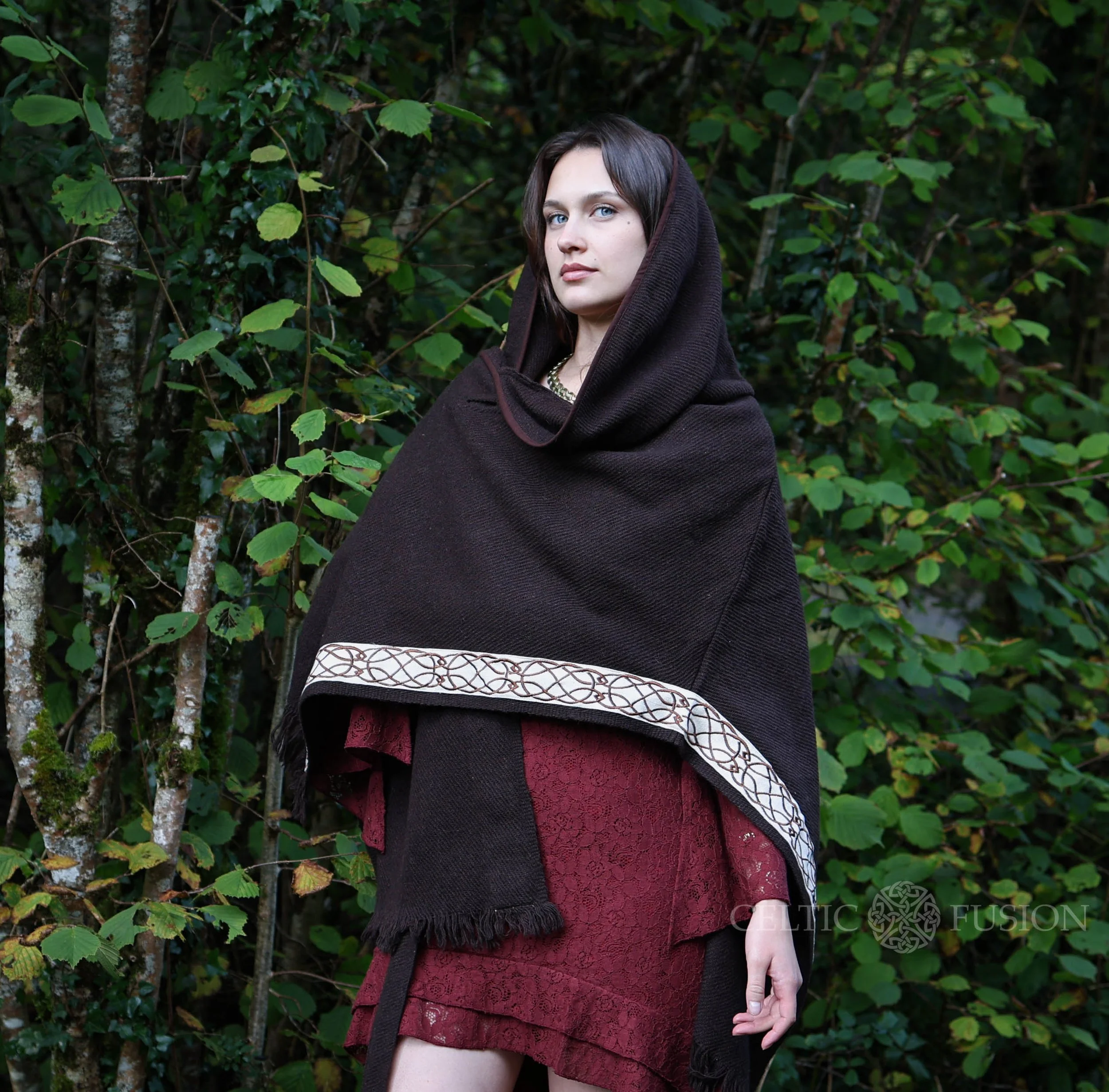 Druid Cape. Winter Cloaks For Sale. Cloak Women — Celtic Fusion ...