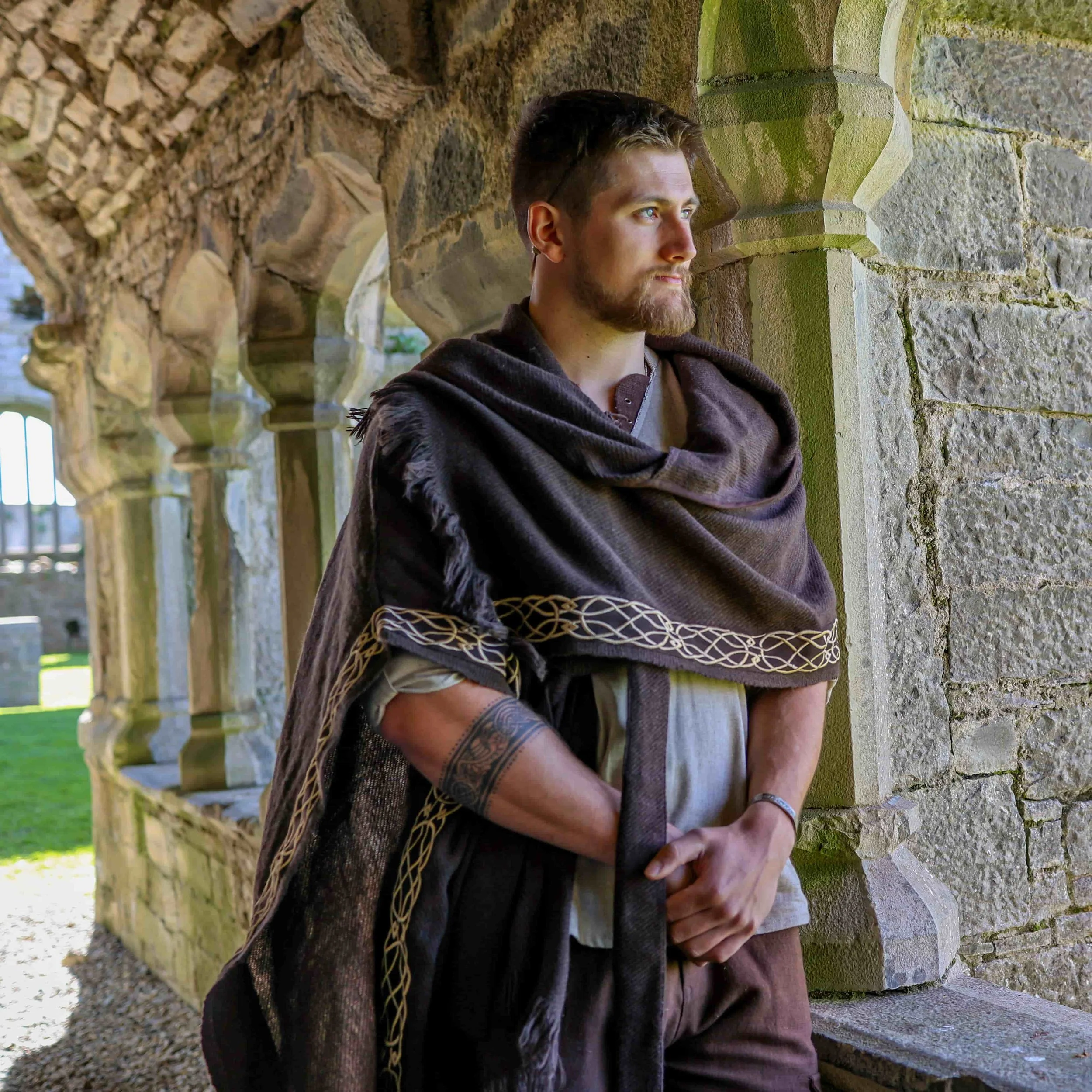 Dark and Earthy Cape — Celtic Fusion ~ Folklore Clothing