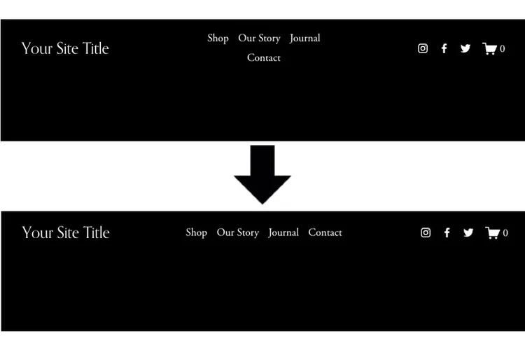 Squarespace 7.1 Centered Navigation Width - Squarecamp Web Design