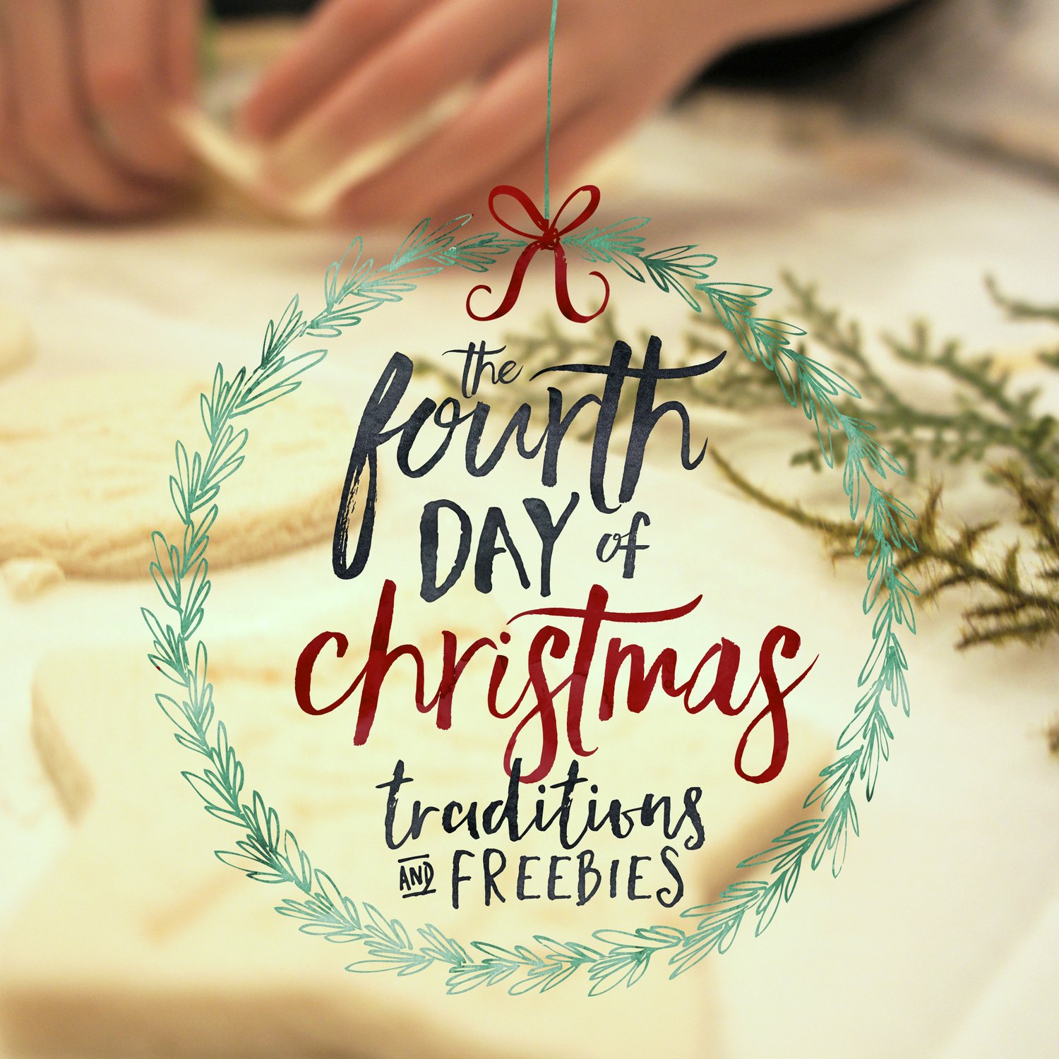 The Fourth Day of Christmas Traditions & Freebies: DIY Ornaments ...