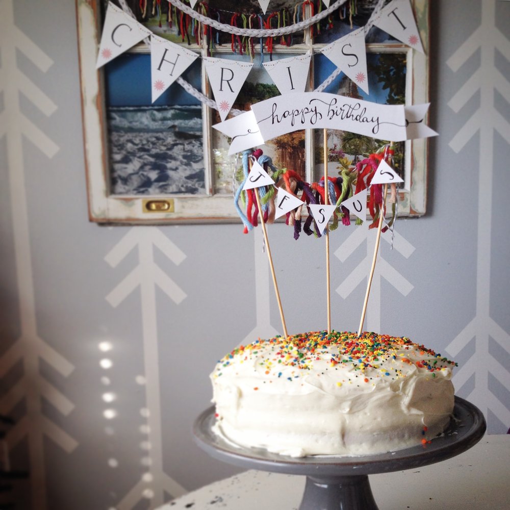 The Seventh Day of Christmas Traditions & Freebies: a Birthday Party ...