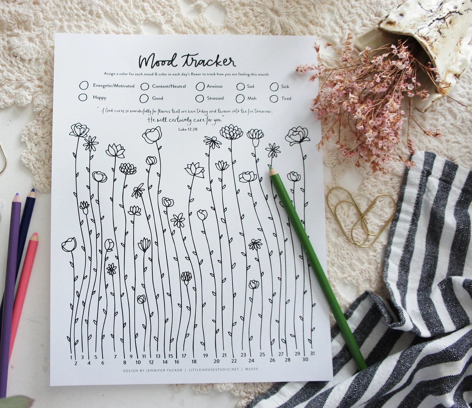 Self Care Freebies — Little House Studio