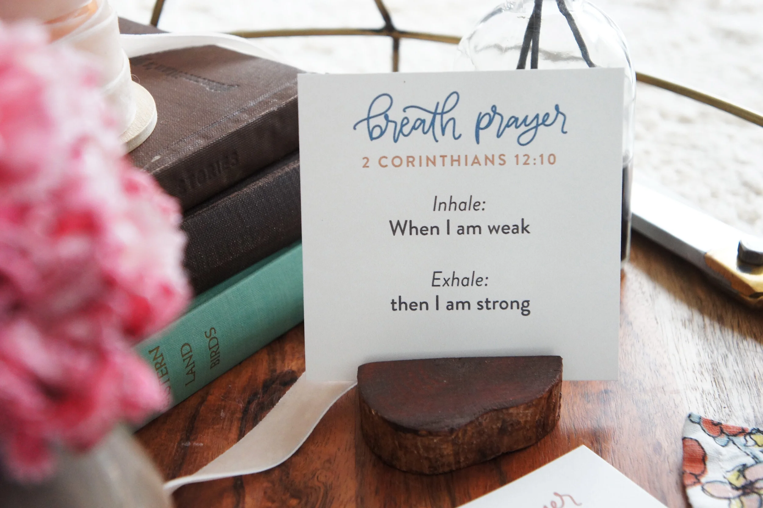 Breath Prayers for Anxiety + Free Mental Health Printables — Little ...