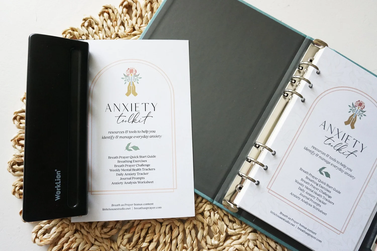 Anxiety Toolkit Binder Tutorial — Little House Studio