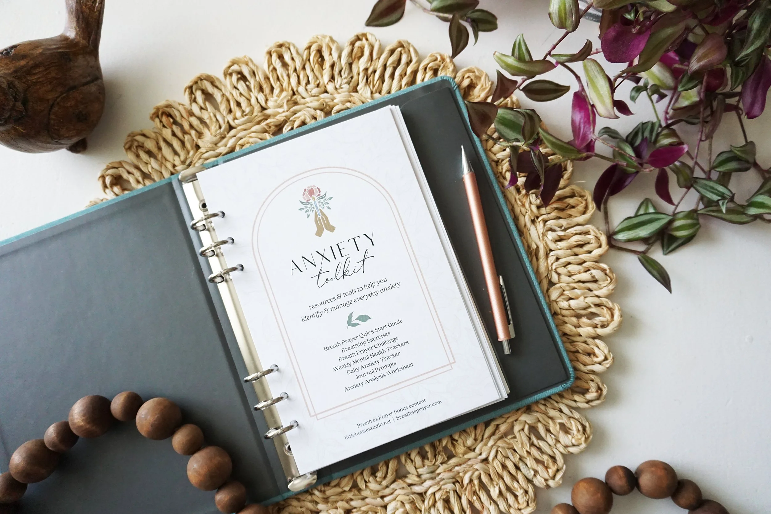 Anxiety Toolkit Binder Tutorial — Little House Studio