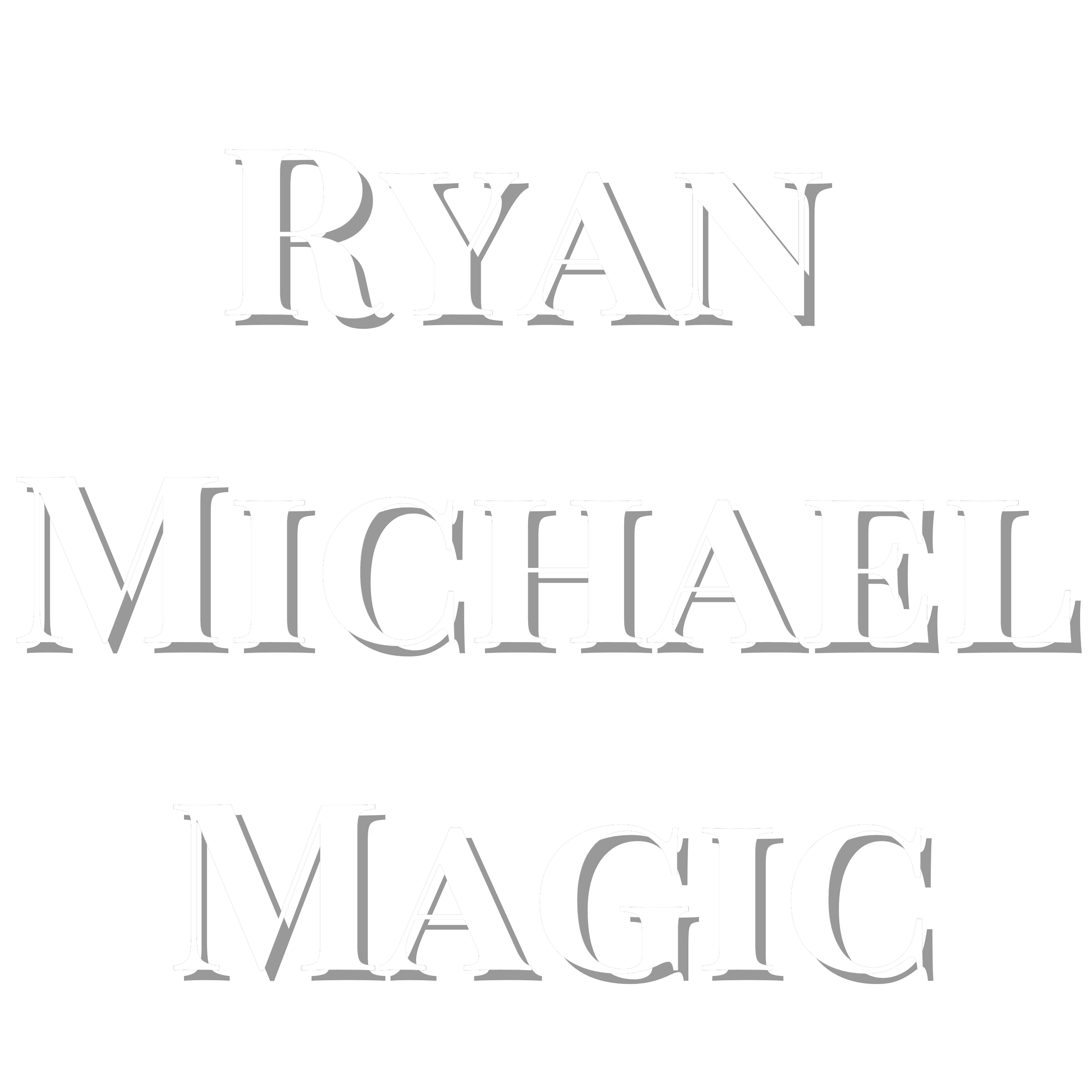 Ryan Michael Magic- Magician, Illusionist & Mentalist