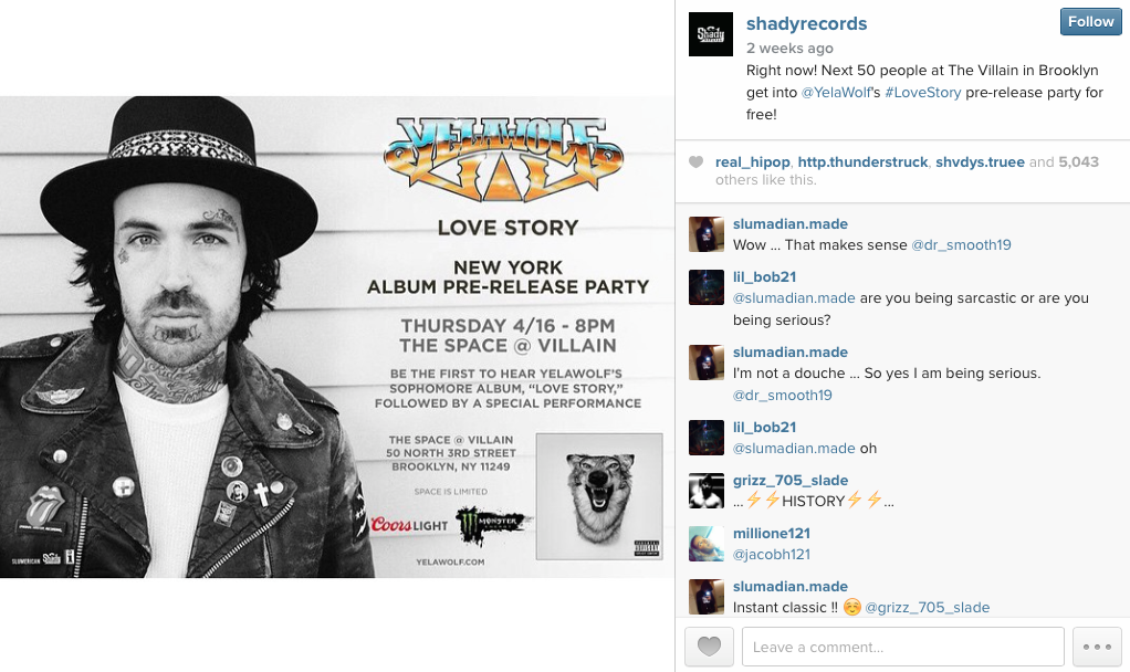 Yelawolf Love Story Tracklist