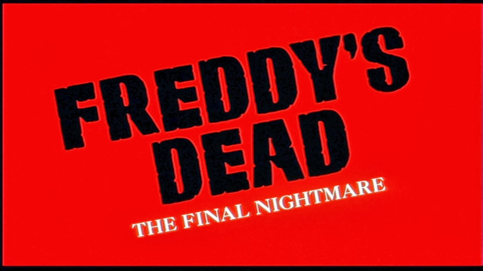 A Nightmare on Elm Street Part 6: Freddy's Dead The Final Nightmare ...