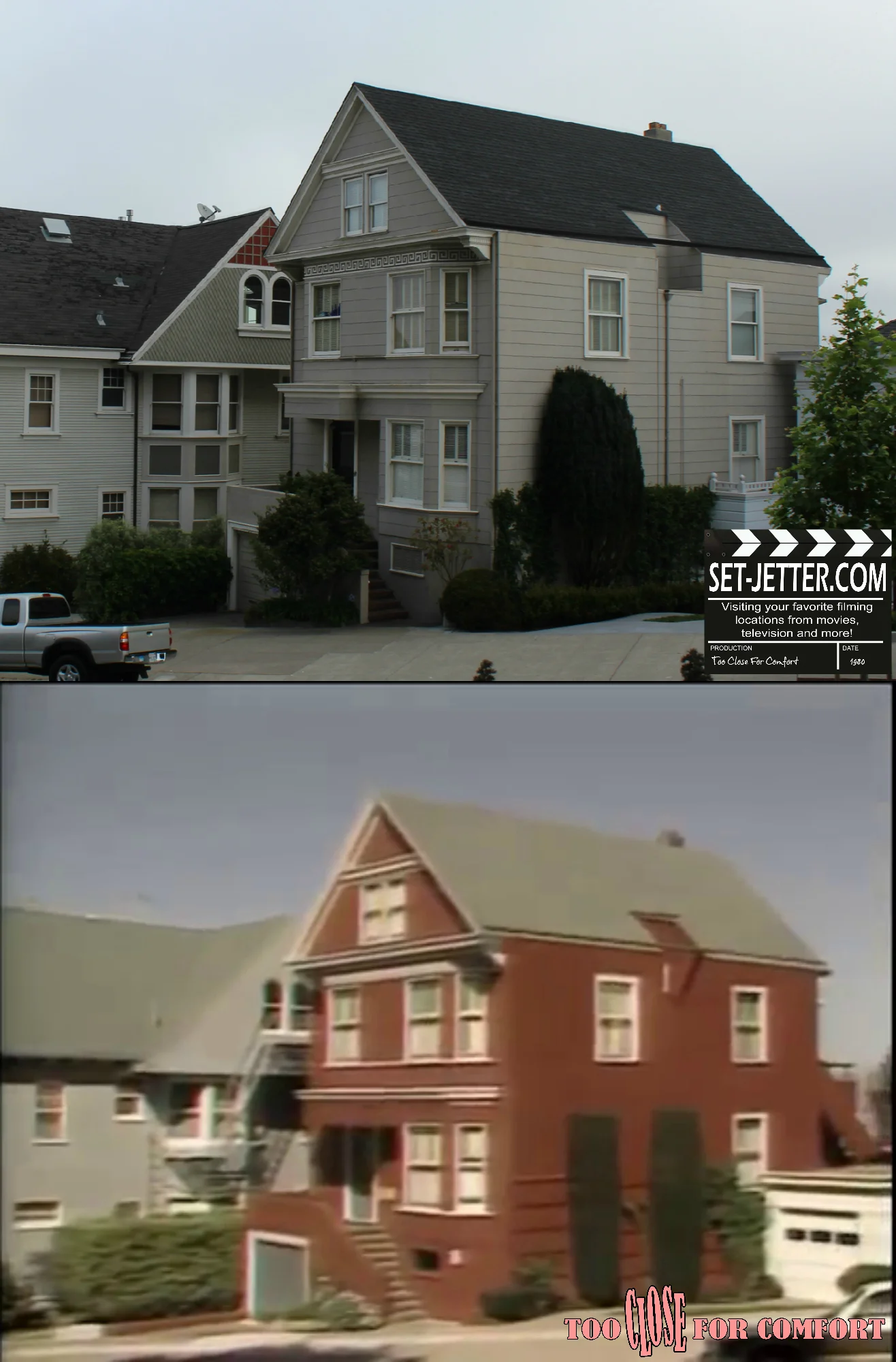 Too Close For Comfort (1980) — Set-Jetter