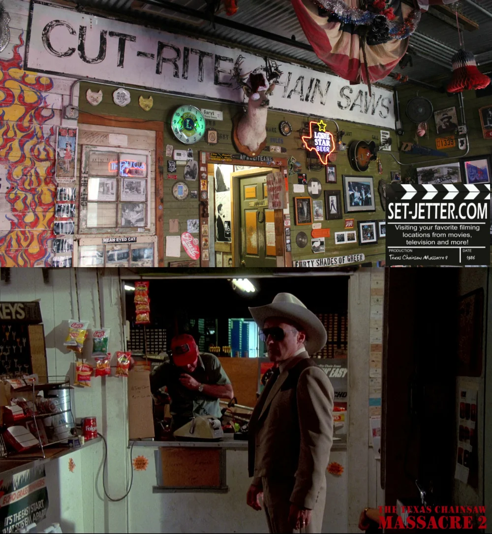Texas Chainsaw Massacre 2 (1986) — Set-Jetter