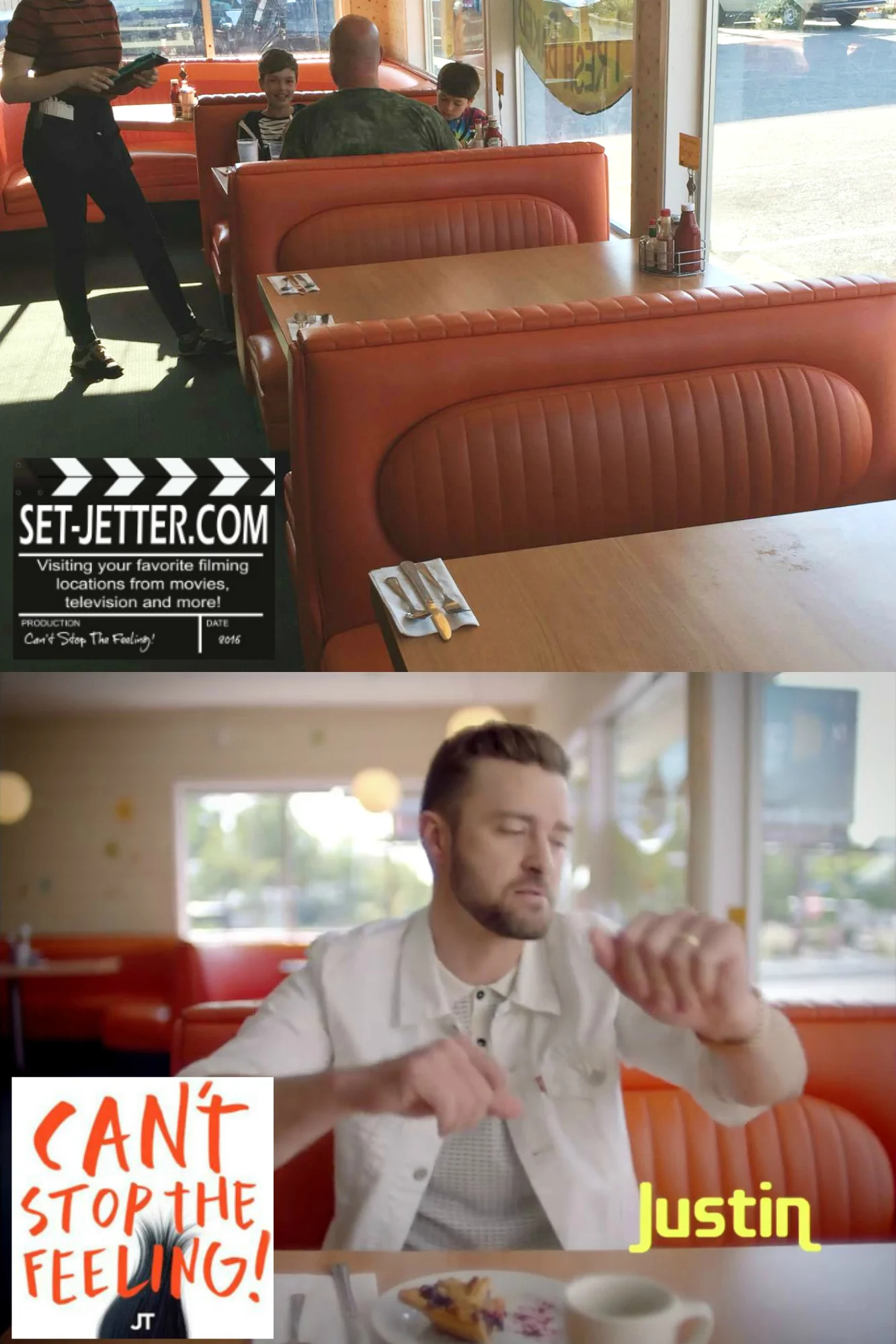 Justin Timberlake: Can't Stop The Feeling — Set-Jetter