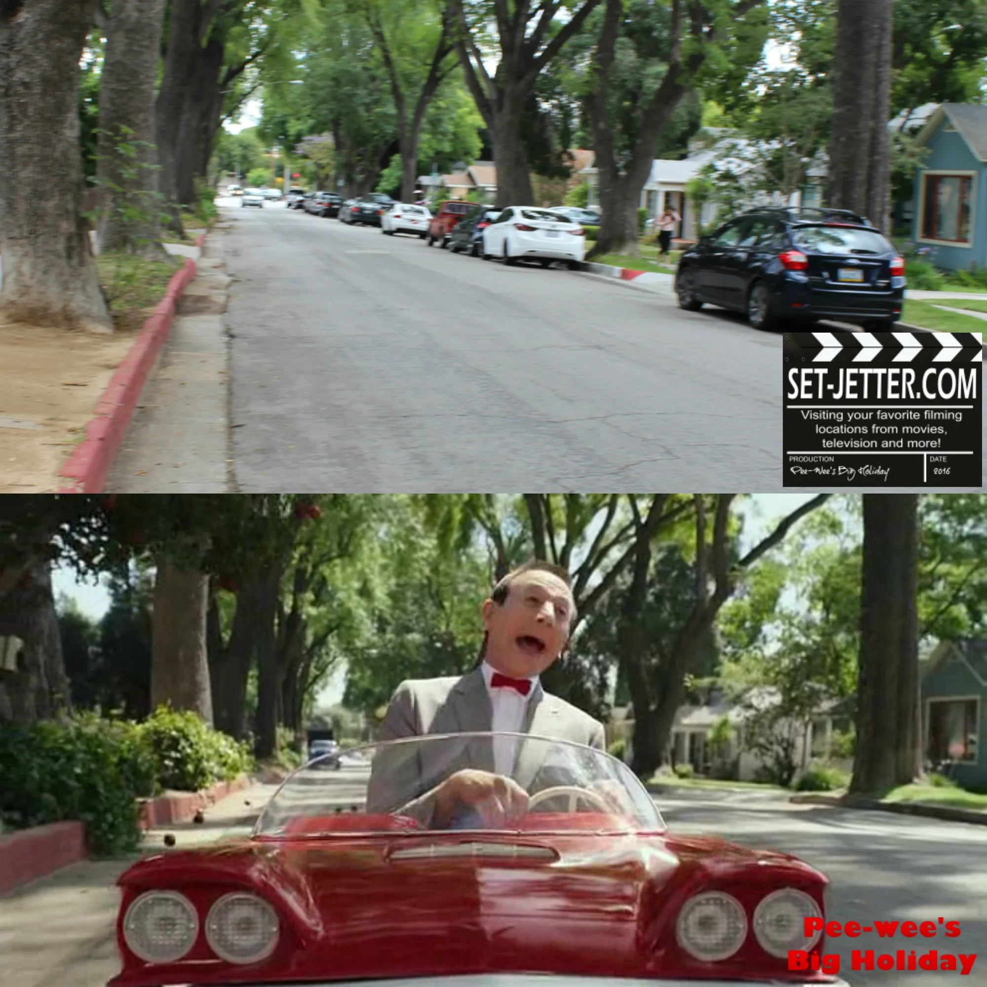 Pee Wee's Big Holiday — Set-Jetter
