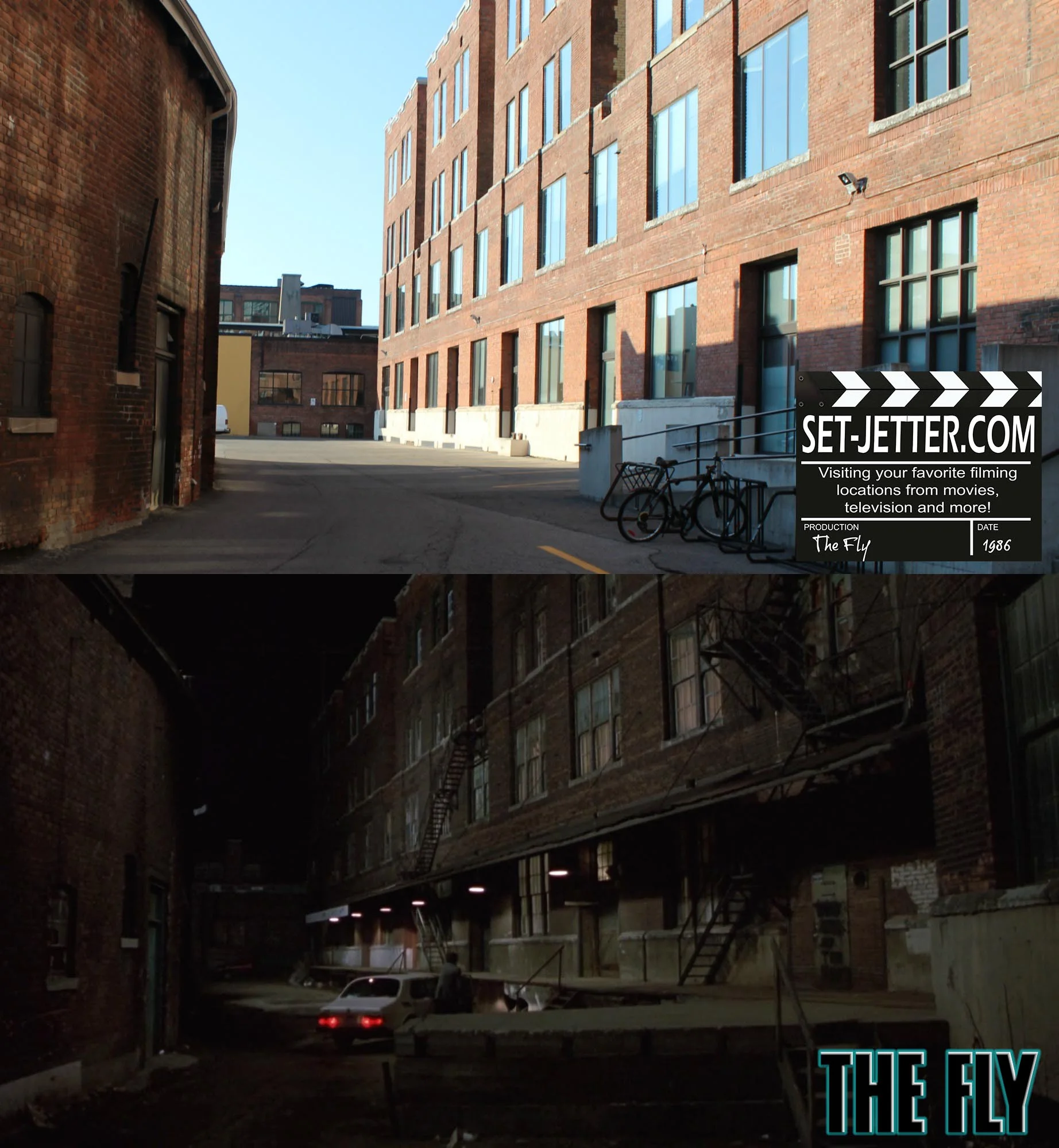 The Fly (1986) — Set-Jetter