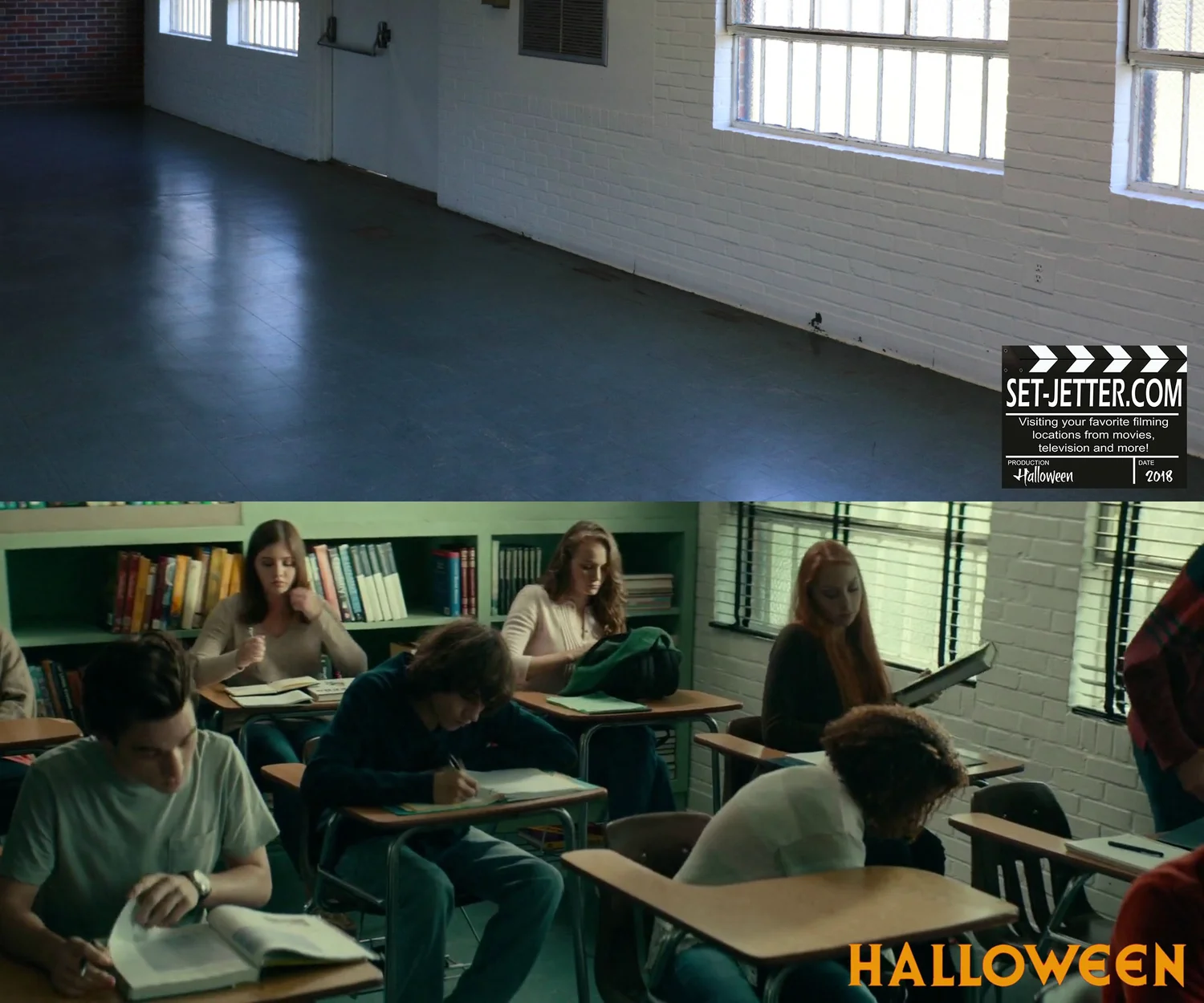 Halloween (2018) Classroom — Set-Jetter