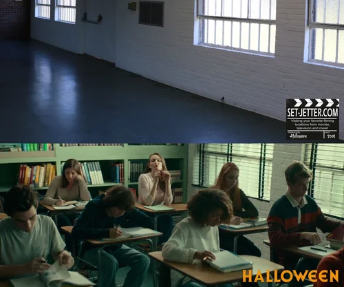 Halloween (2018) Classroom — Set-Jetter