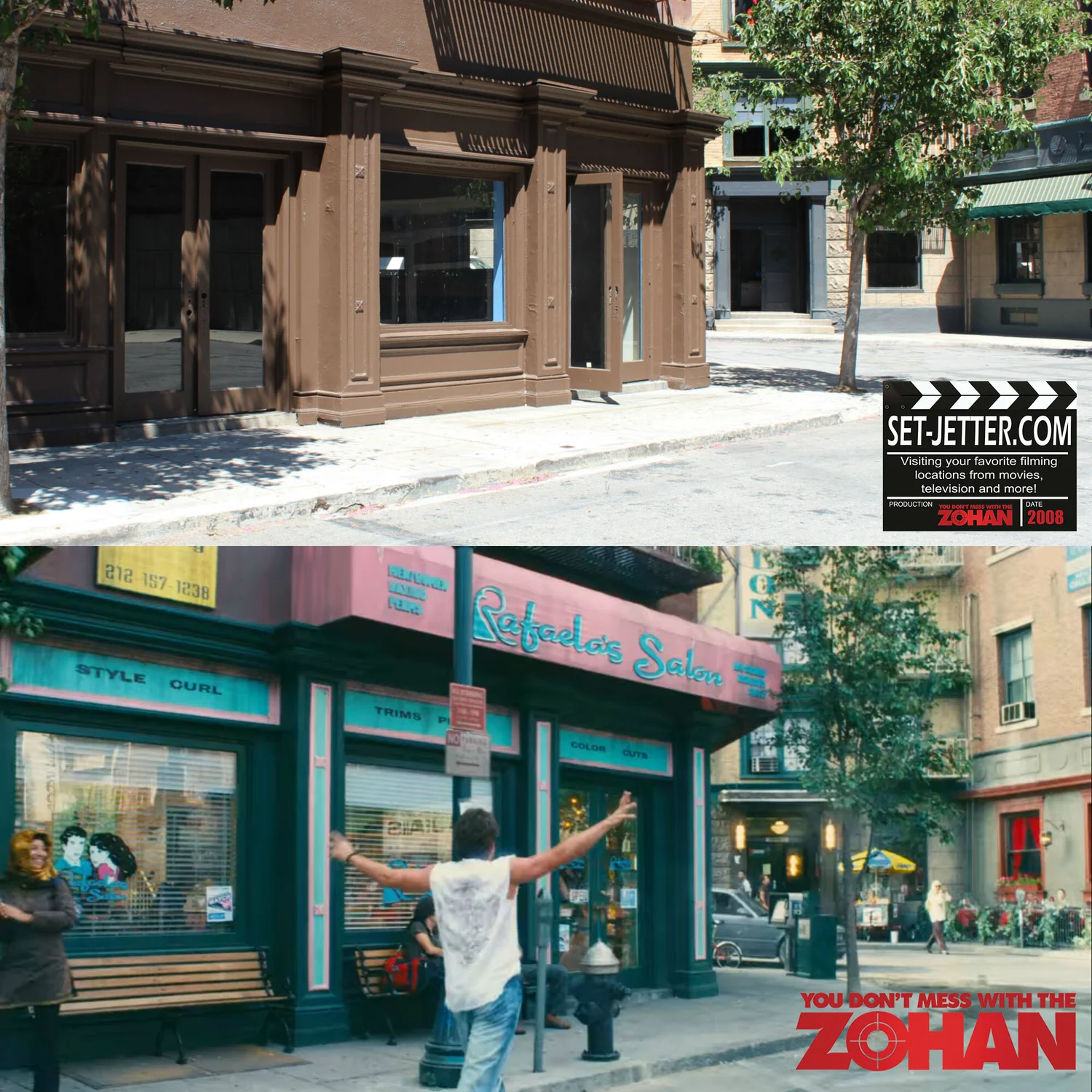You Don't Mess With The Zohan (2008) — Set-Jetter