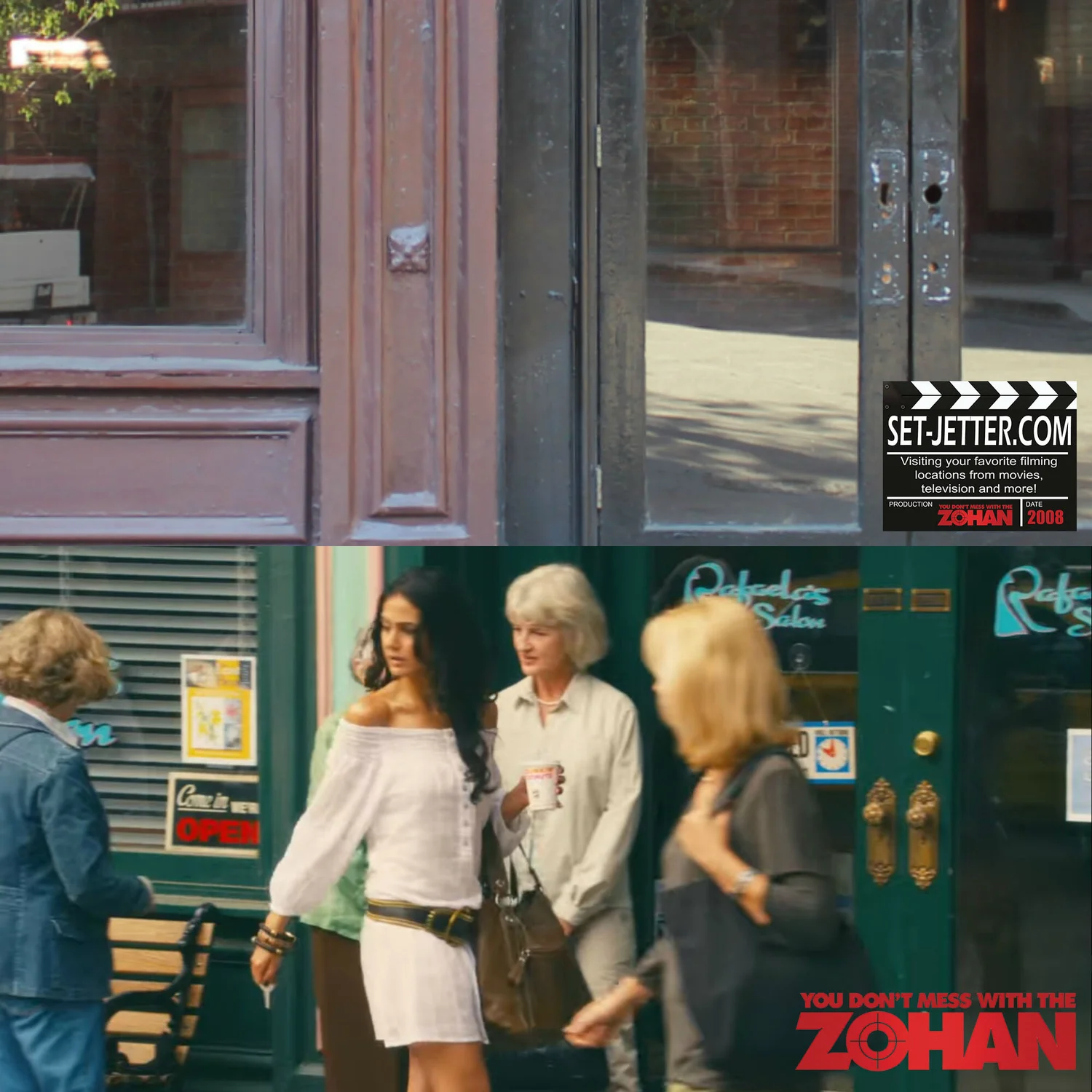 You Don't Mess With The Zohan (2008) — Set-Jetter