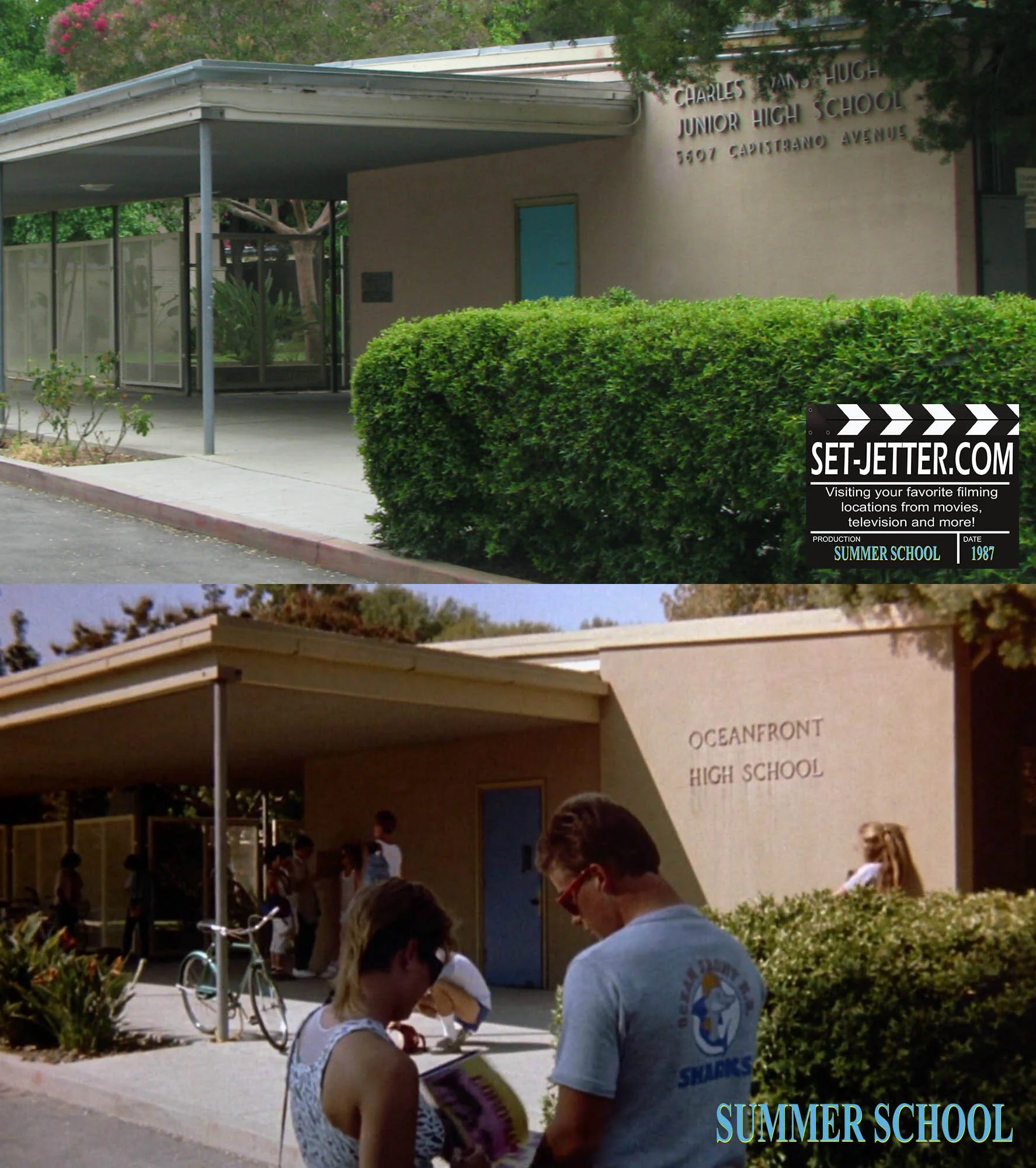 Summer School (1987) — Set-Jetter