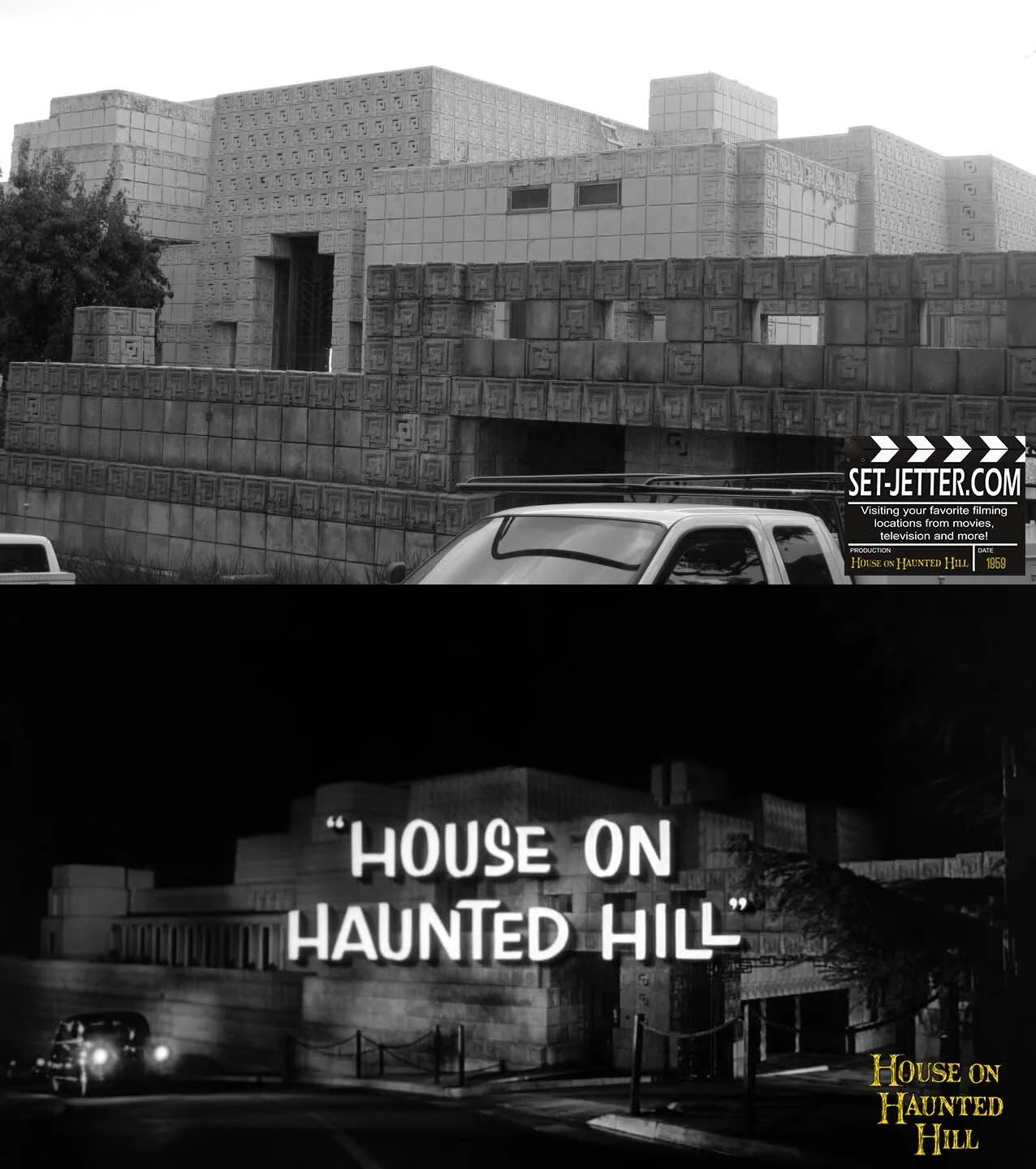 House On Haunted Hill (1959) — Set-Jetter