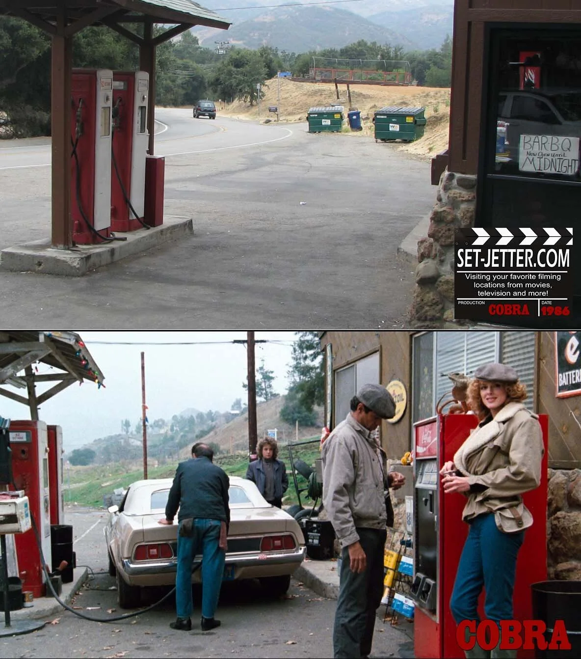 Cobra (1986) — Set-Jetter