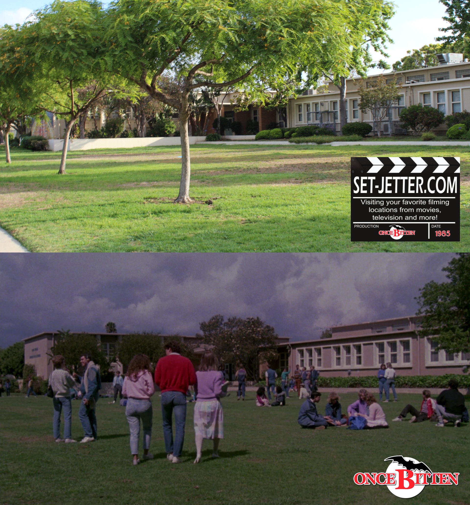 Once Bitten (1985) — Set-Jetter