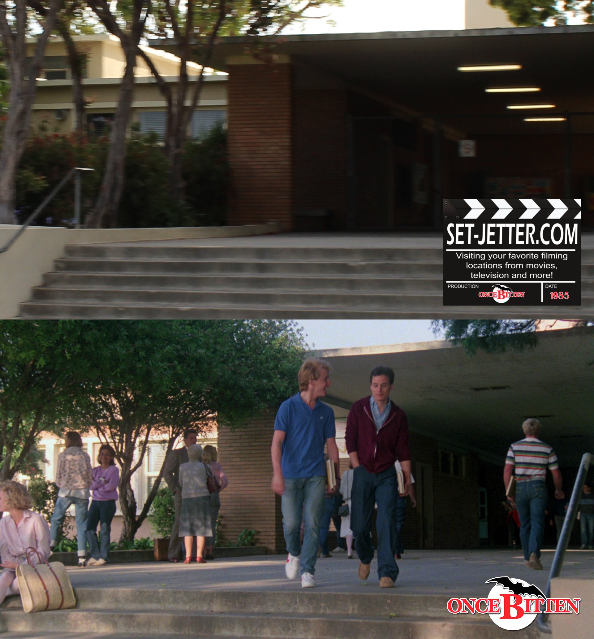 Once Bitten (1985) — Set-Jetter