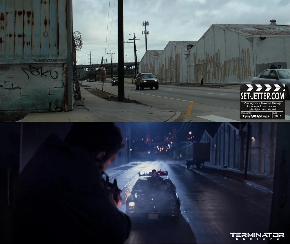 Terminator Genesis 2022 Filming