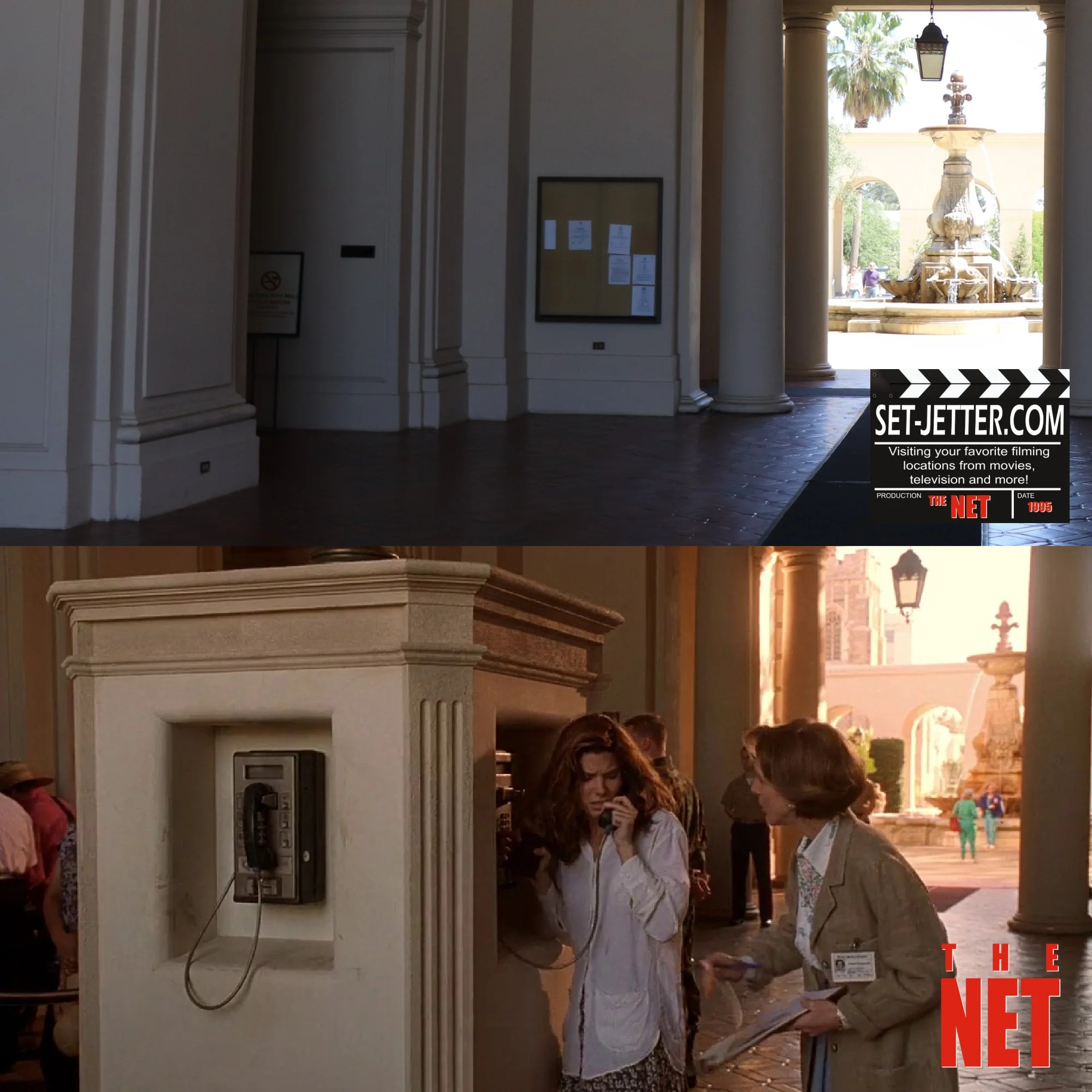 The Net (1995) — Set-Jetter